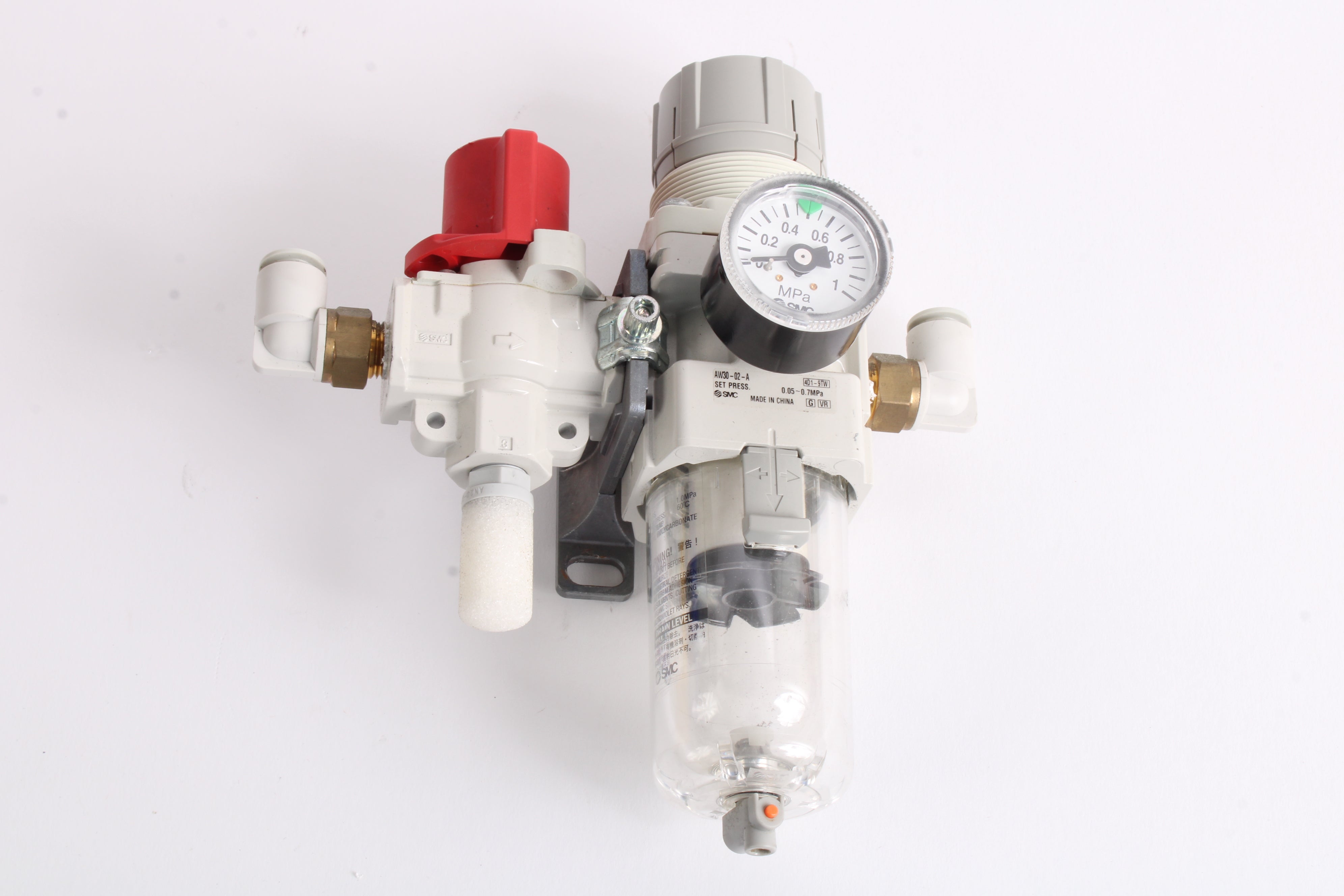 SMC AW30-02-A Filter Regulator With Switch – NTC Tech