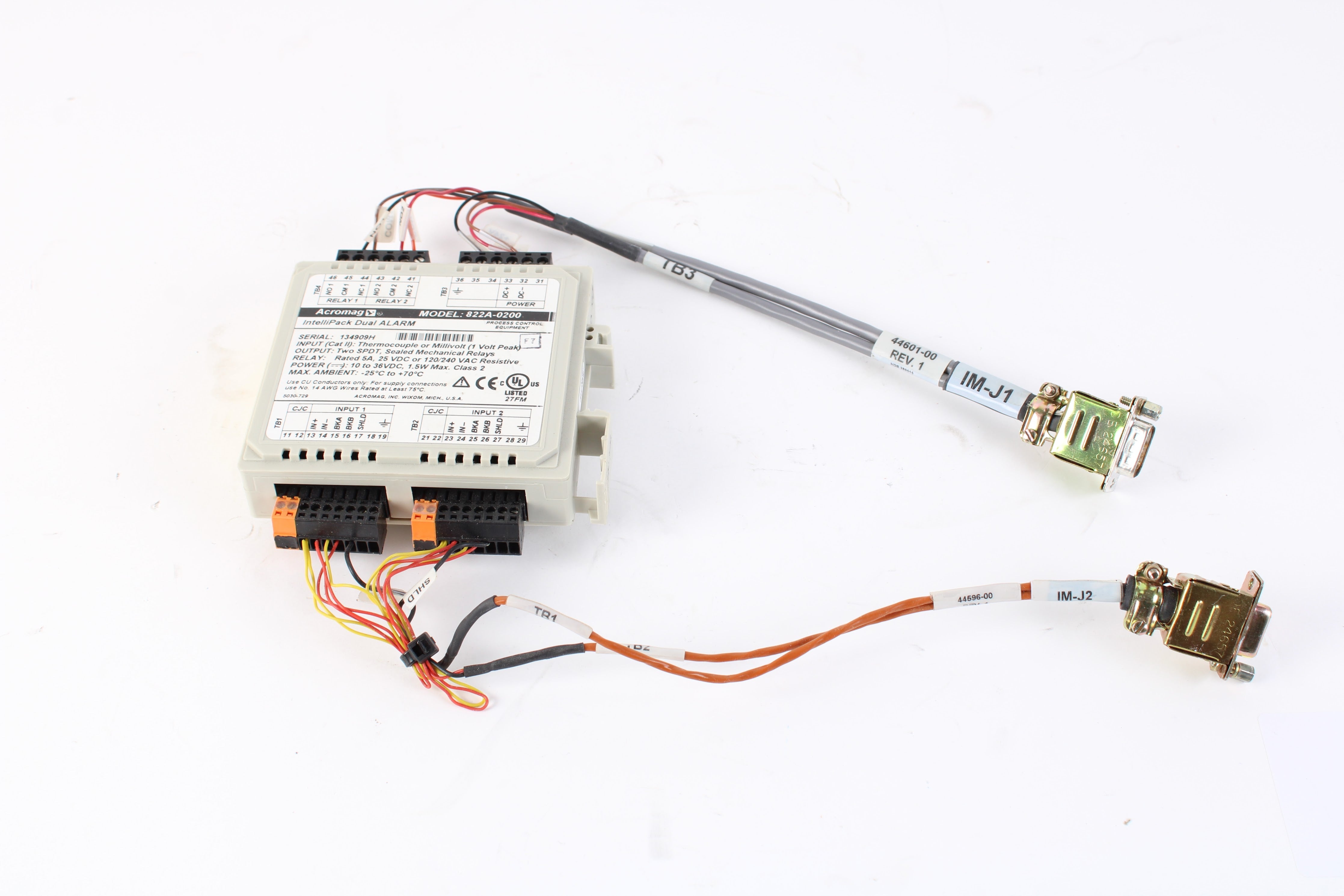 Acromag 822A-0200 IntelliPack Dual Alarm Module 10-36VDC 1.5Watts – NTC ...