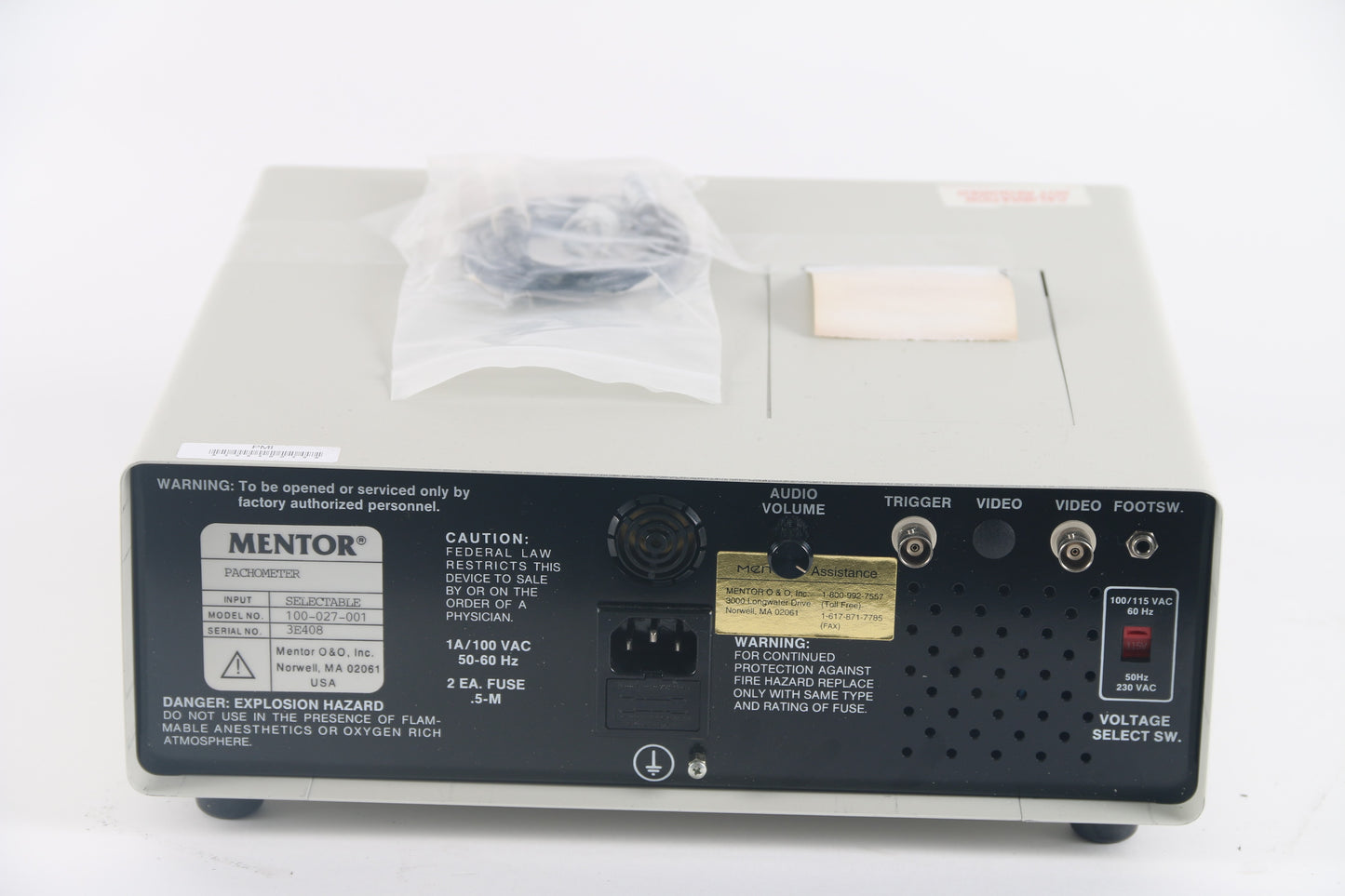 Teknar Mentor 100-027-001 Ophasonic Pachometer – NTC Tech