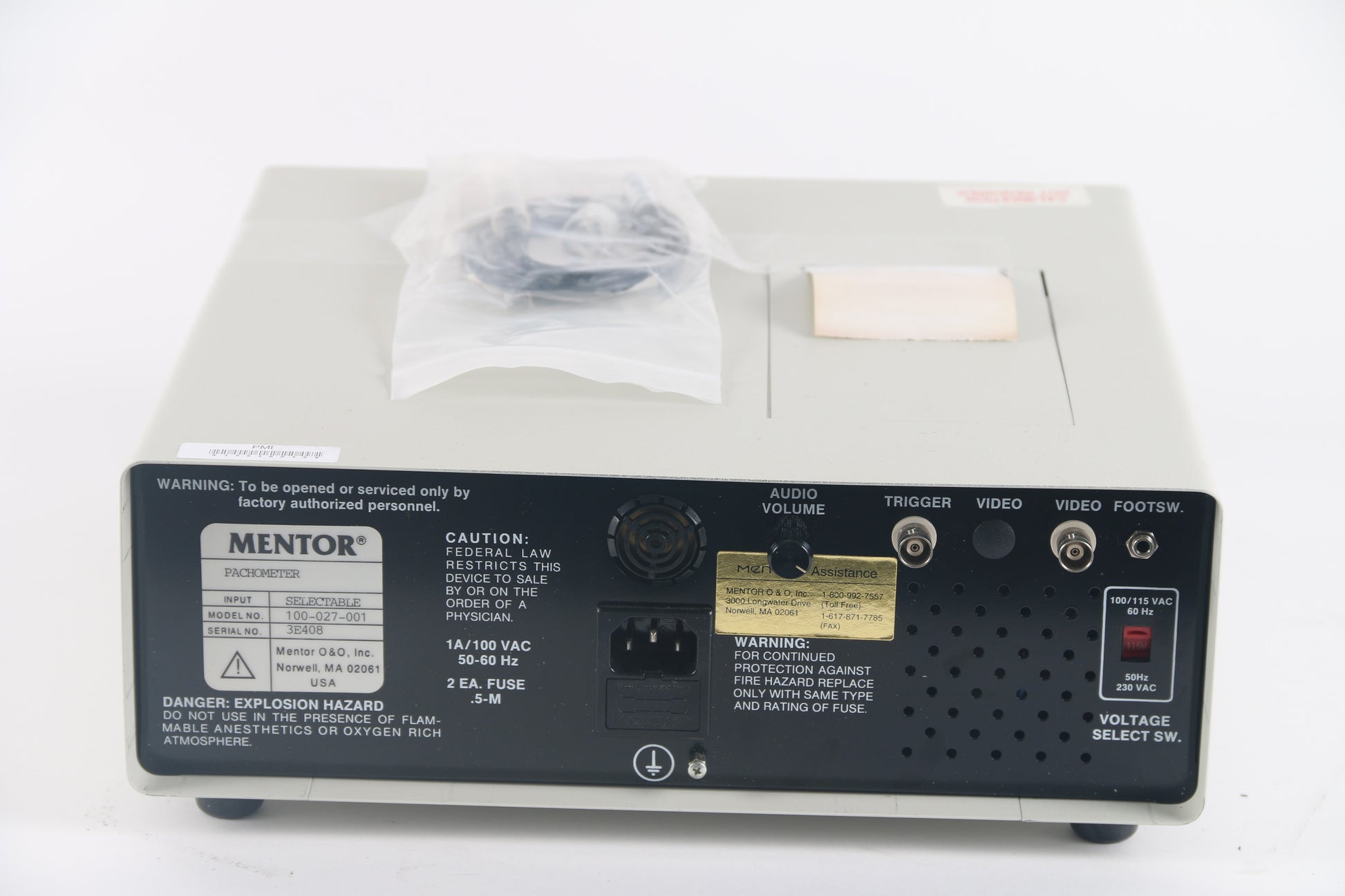 Teknar Mentor 100-027-001 Ophasonic Pachometer – NTC Tech