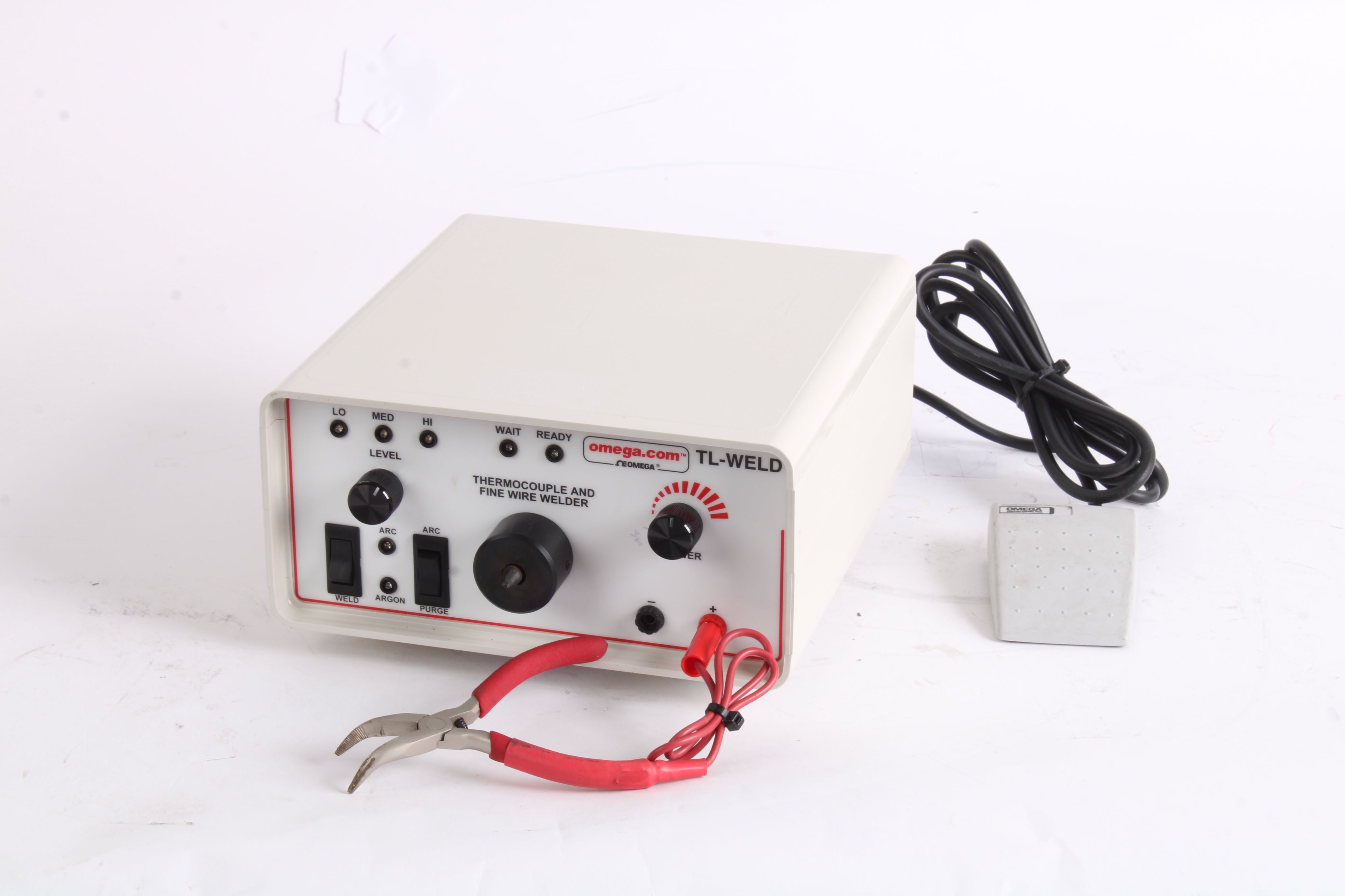 Omega TL-WELD Thermocouple and Fine Wire Welder W/ 6220-0037 footswitc ...