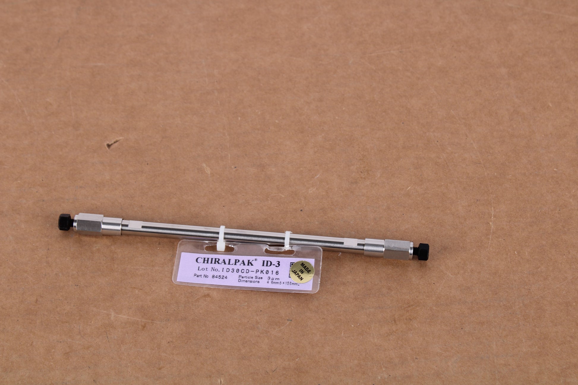 Daicel Chiralpak ID-3 84524 3um 4.6x150mm HPLC Chiral Column W/ Origin ...