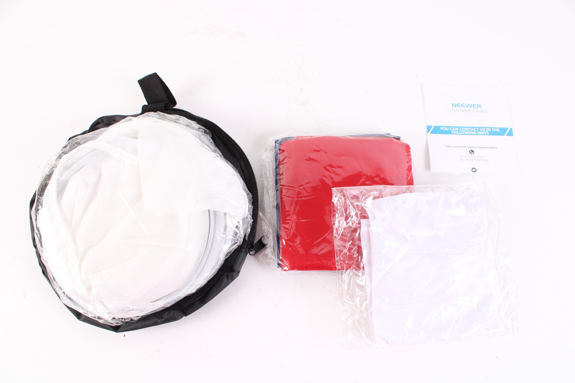 Neewer 10026118 16" White Soft Box + 4 Color Backdrops Photo Studio Sh ...