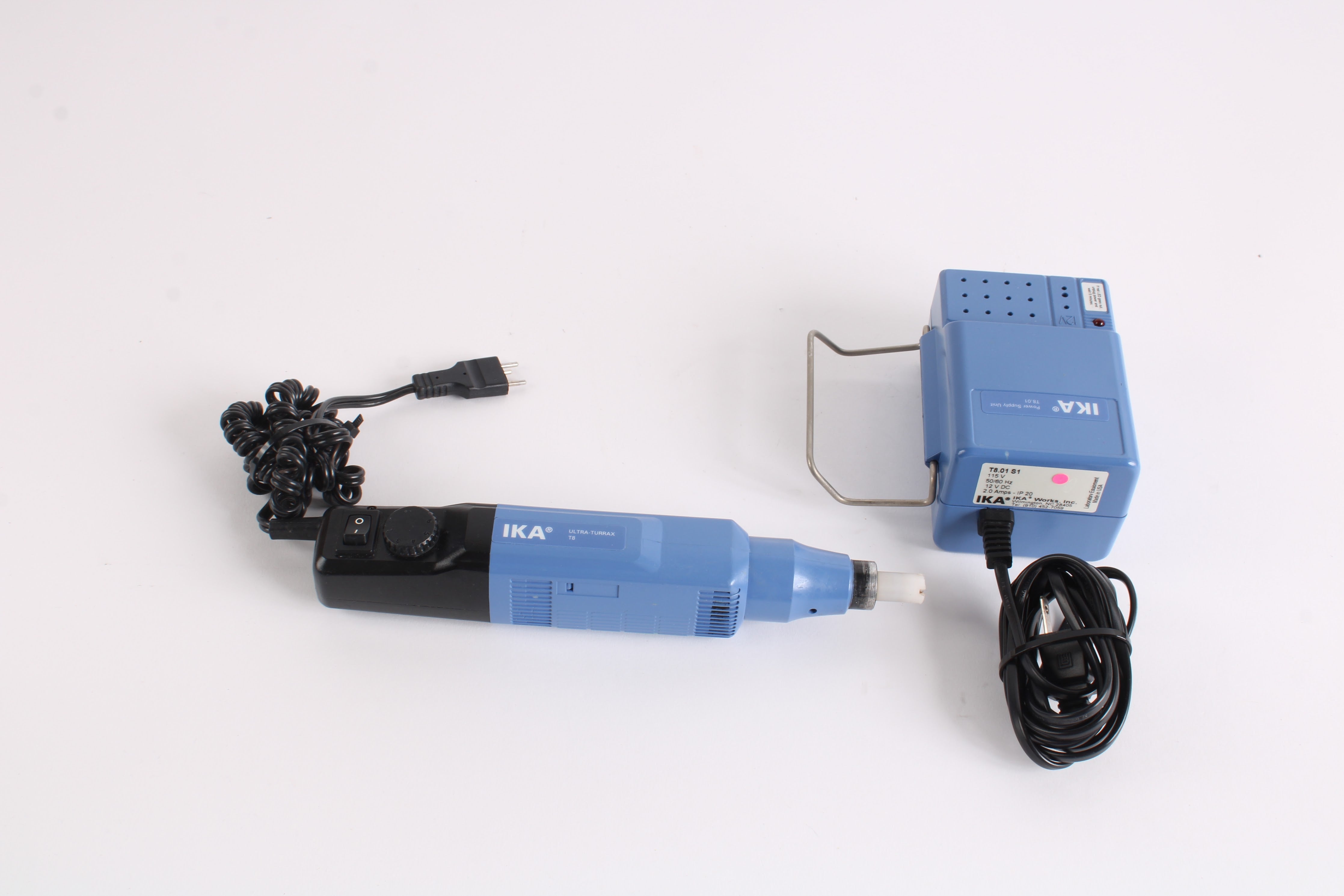 IKA Ultra-Turrax T8 Homogenizer Disperser W/ T8.01 S1 Power Supply ...