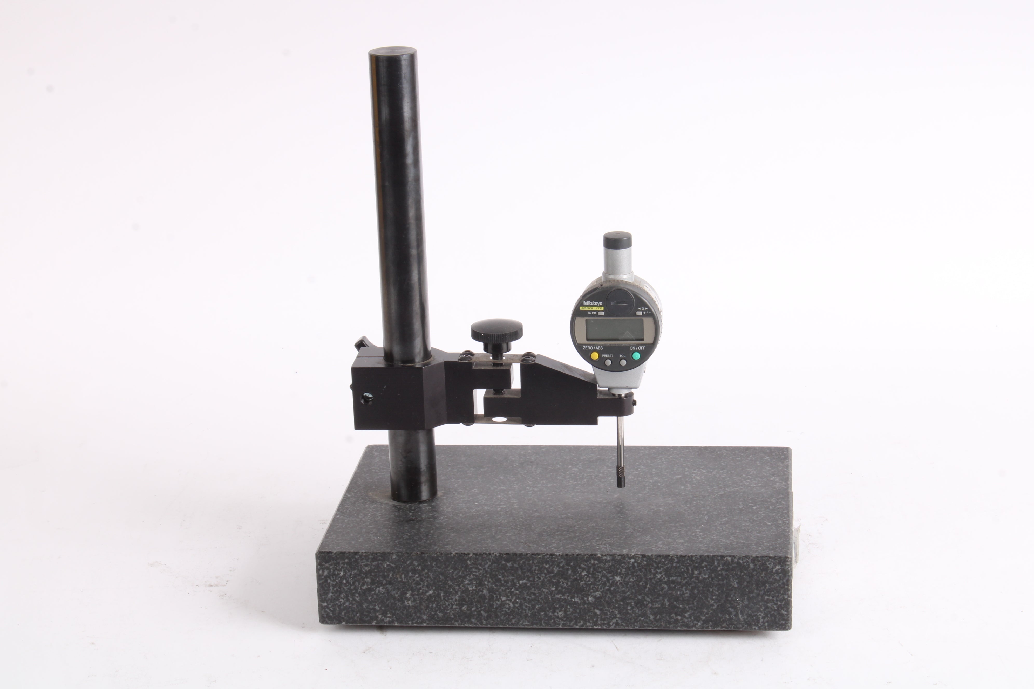 CDI Chicago Granite Base Indicator Stands With Mitutoyo ID-C125TB Indi ...