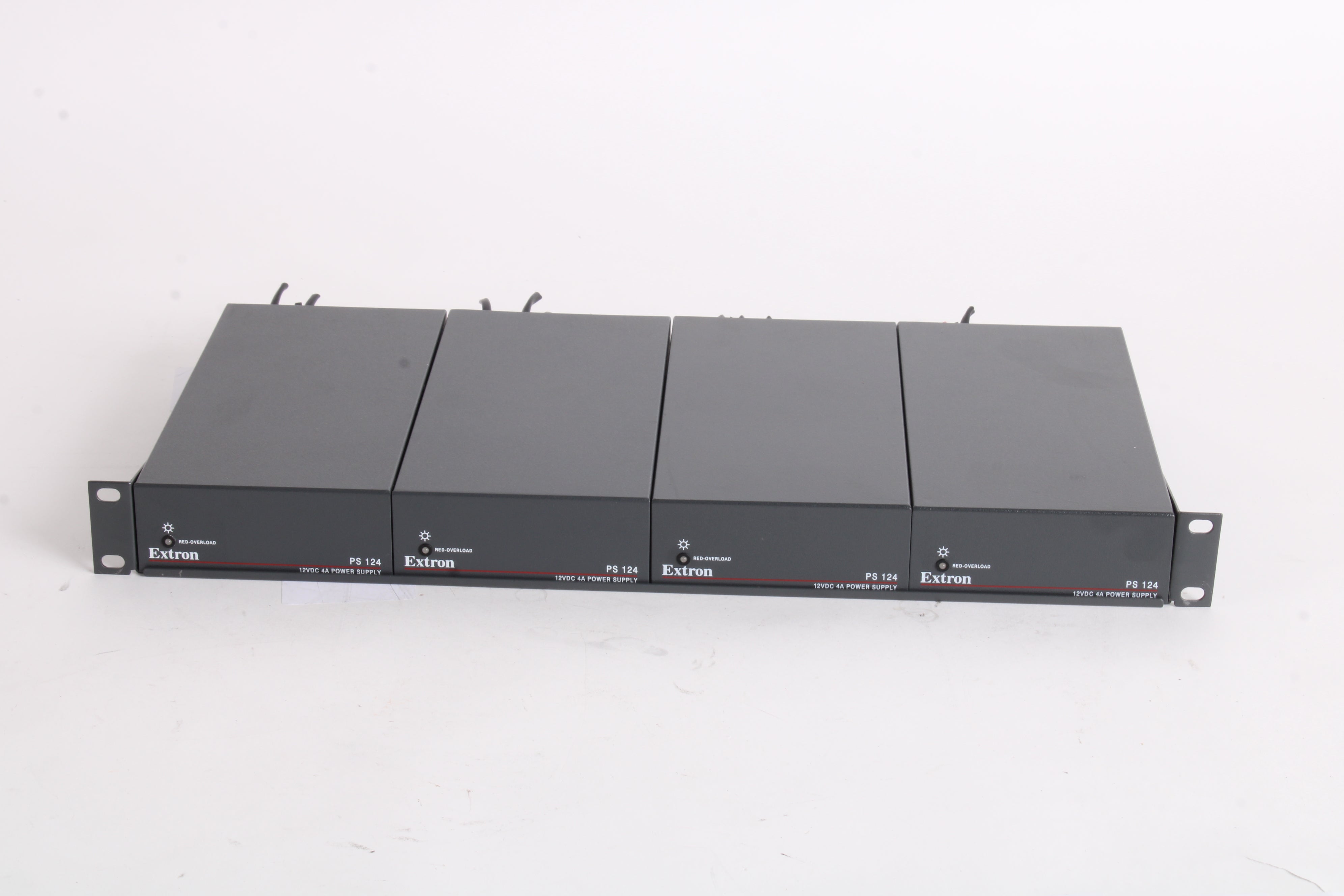 Extron PS 124 Multiple Output 12VDC 4A Power Supply Set of 4 with Brac ...