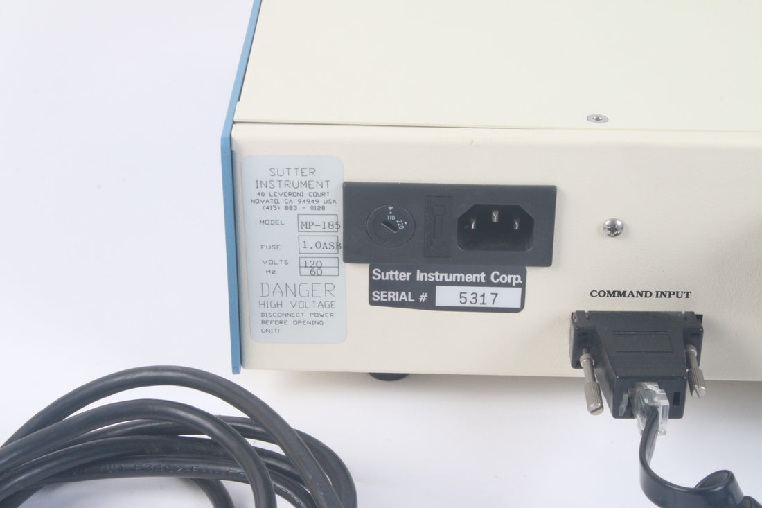 Sutter Instrument MP-185 Motorized Micromanipulator Controller – NTC Tech