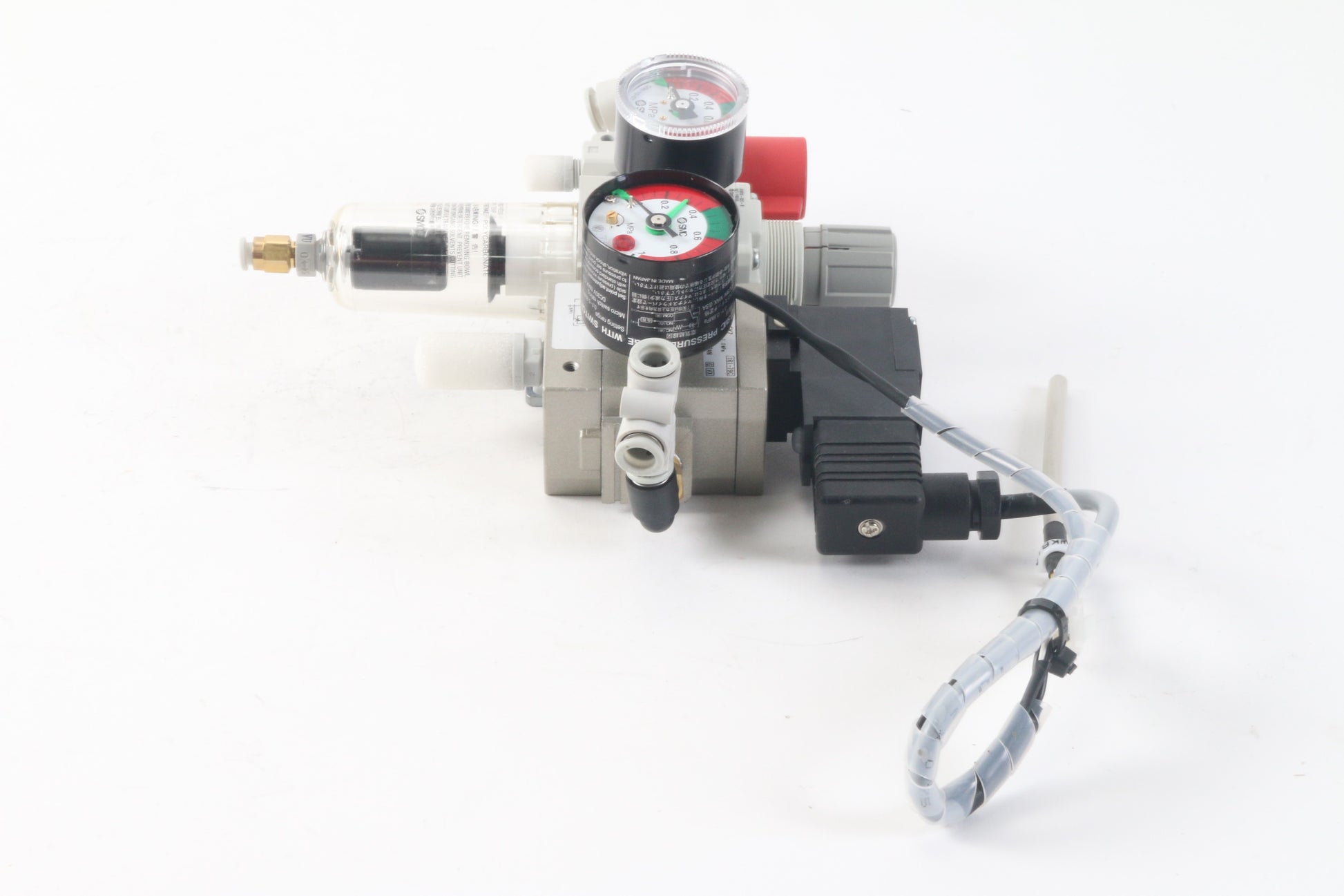 SMC AW20-02C-B Filter Regulator W/ SMC AV2000-02-5YZ , VHS20-02A - Fai – NTC Tech