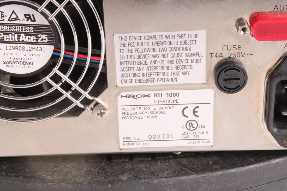 Hirox KH-1000 Hi-Scope for 3D Inspection Microscope – NTC Tech