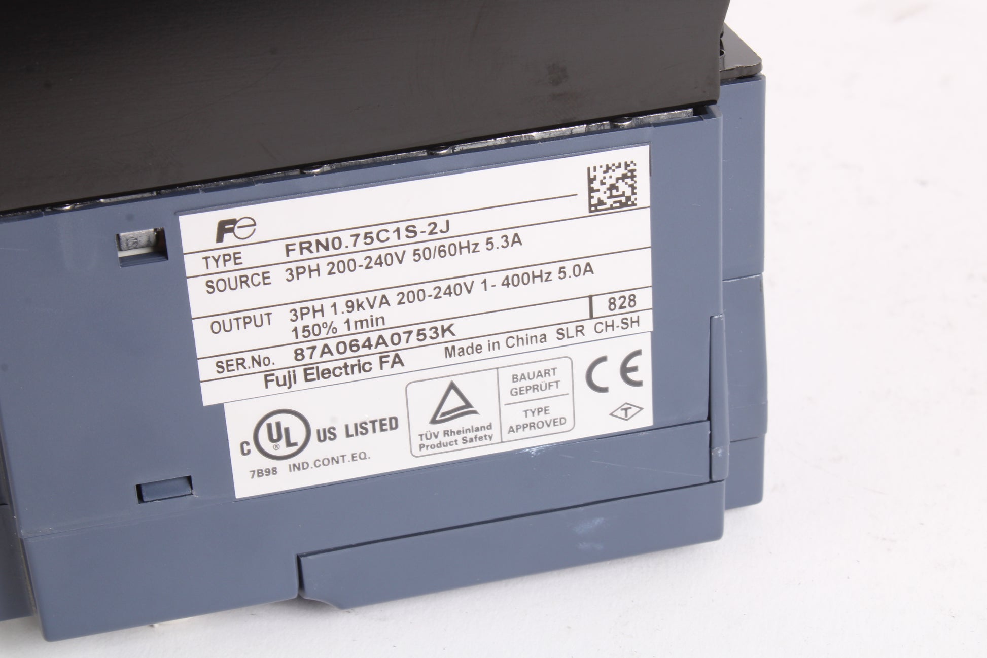 Fuji Electronics FRN0.75C1S-2J FRENIC-Mini Variable Frequency Drive 3P – NTC Tech