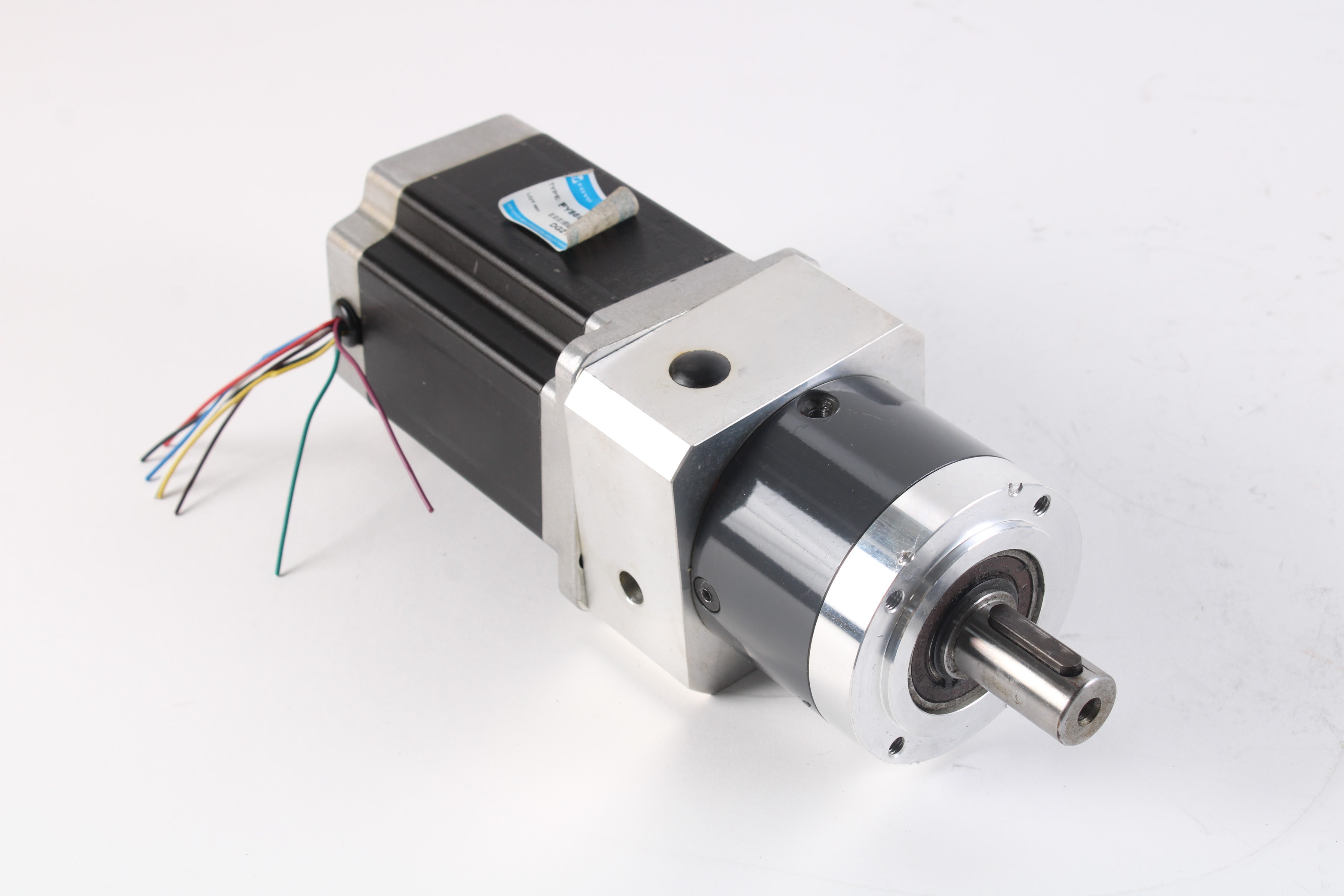 Foyo FY86EL402A-14J Stepping Motor W/ BitPass HTE80-5-FL86EL400A Gear ...