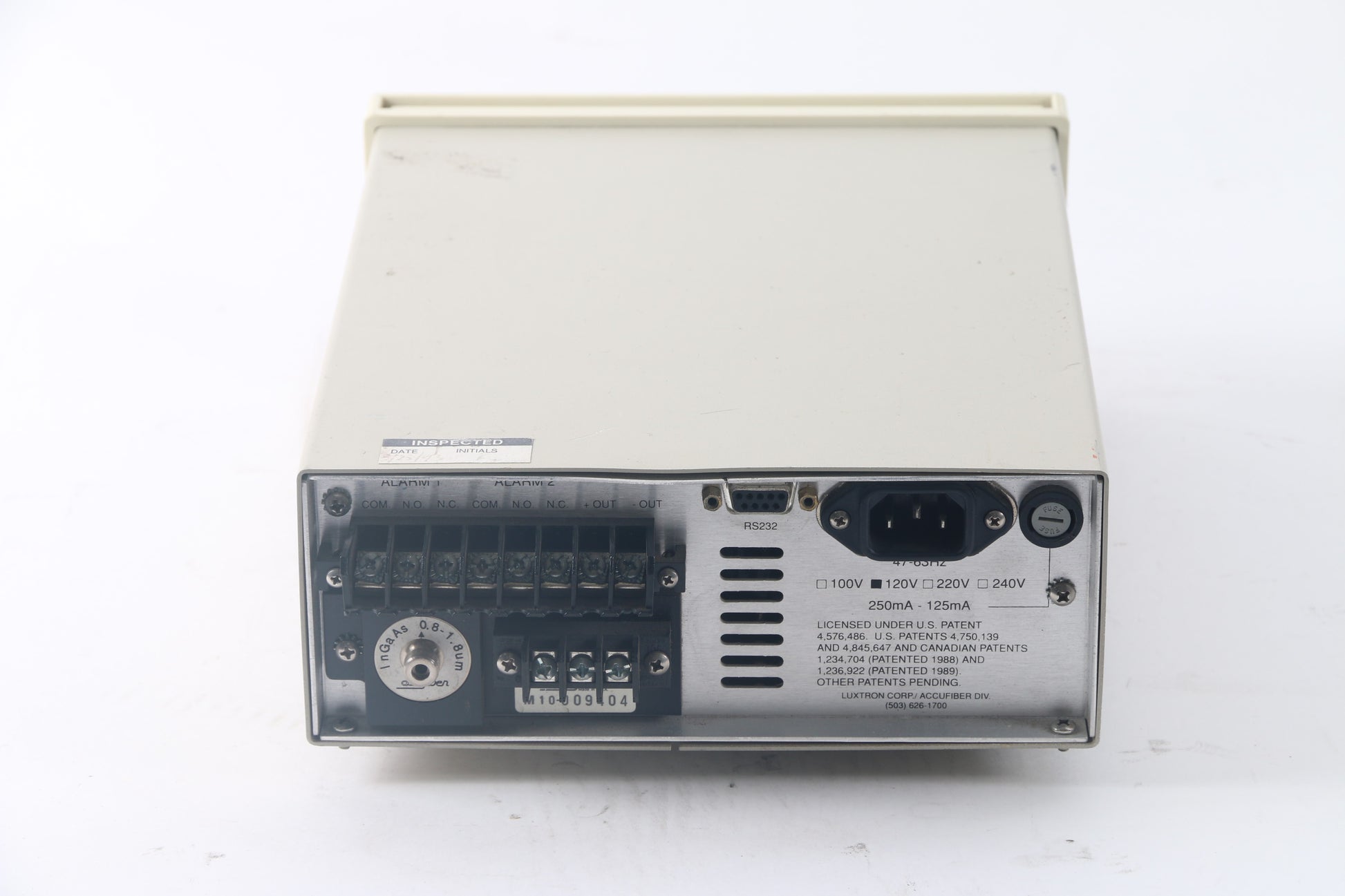 Luxtron Accu Fiber M-10 Model 10 120V Fluoroptic Thermometer – NTC Tech