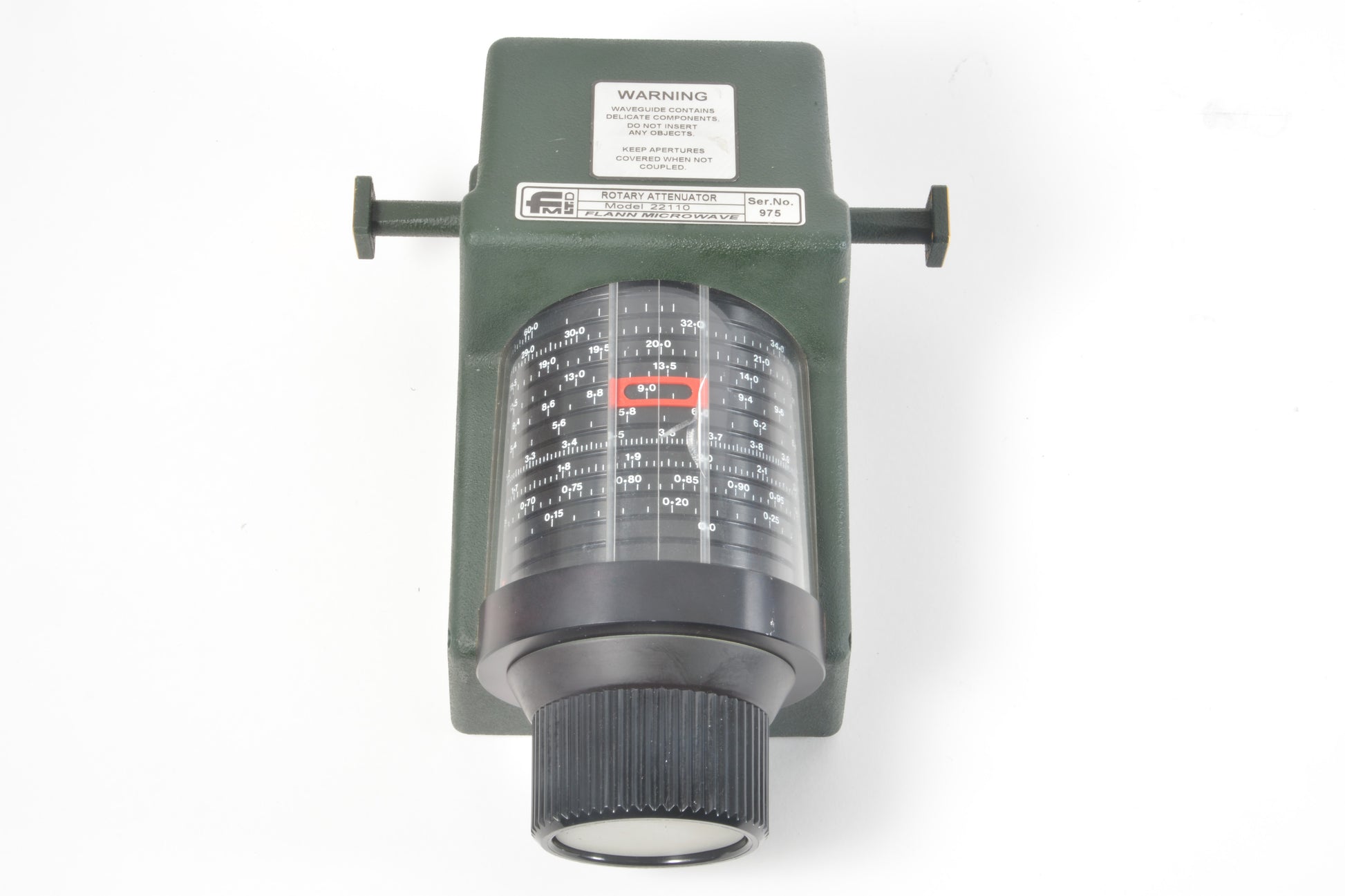 Flann Microwave Instruments Model 22110 Rotary Attenuator – NTC Tech