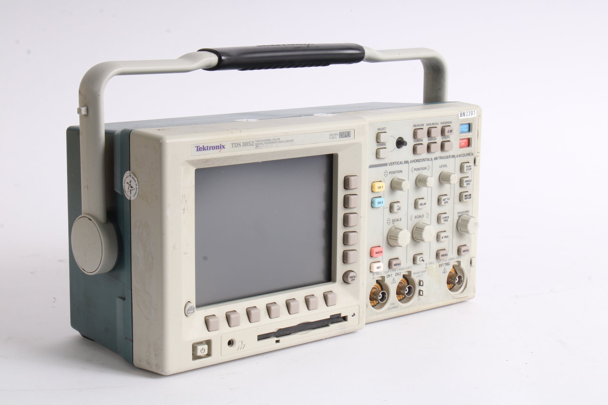 Tektronix TDS 3052 2-Channel 500 Mhz 5GS/s Digital Oscilloscope – NTC Tech