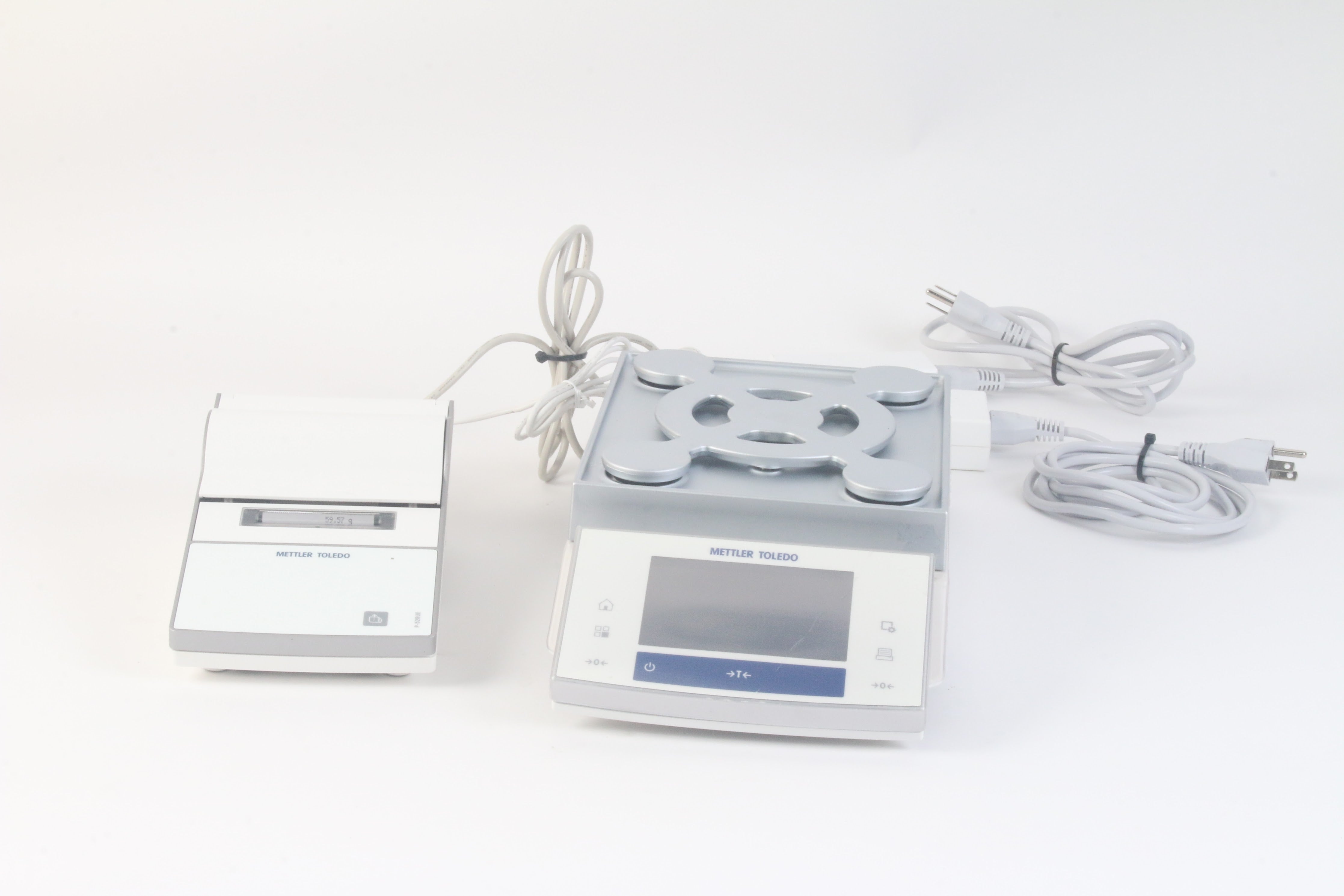 Mettler Toledo XS6002S Precision Balance Scale W/ P-52RUE Lab Data Wri ...