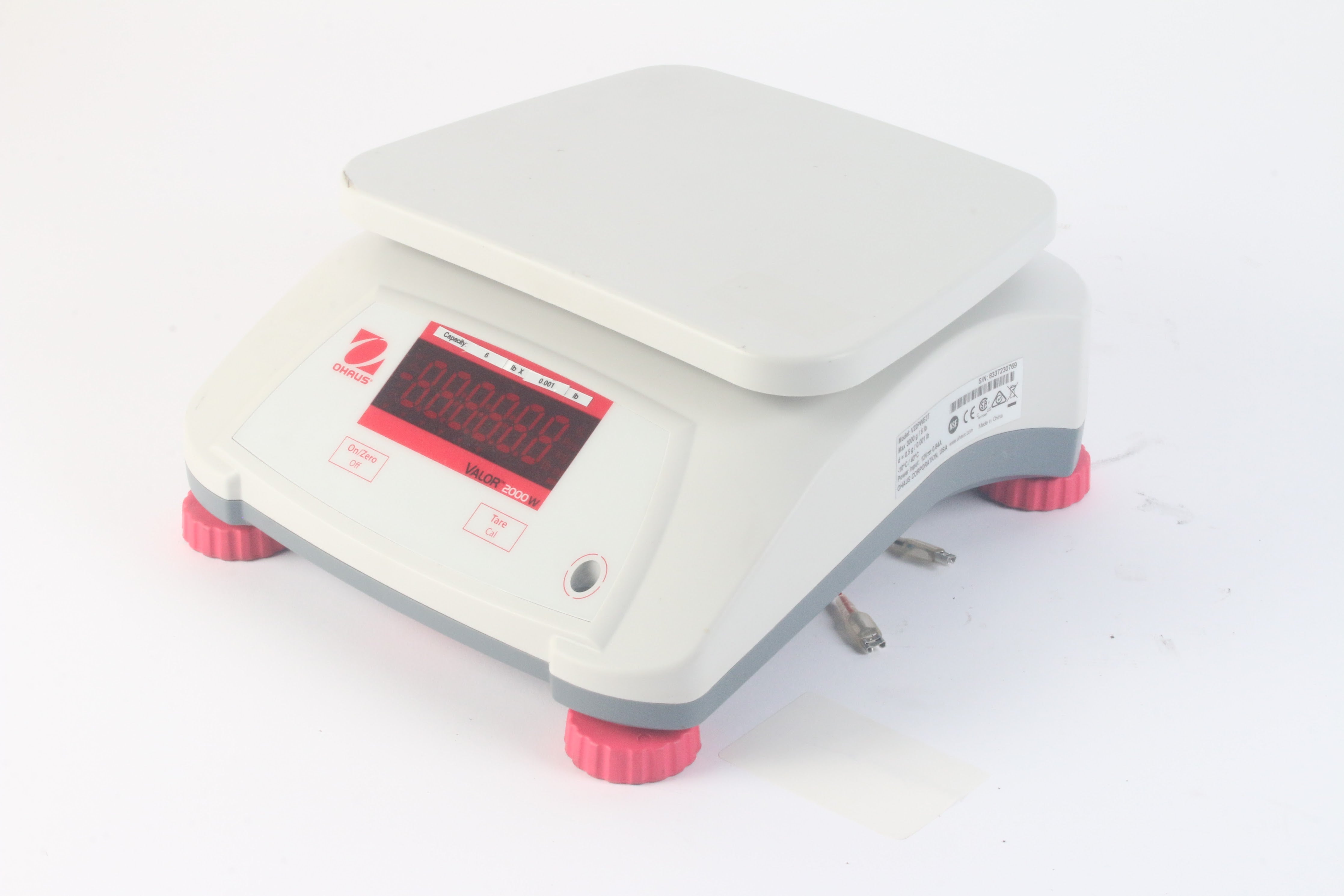 Ohaus Valor V22PWE3T Digital Compact Bench Scale 6 lb 3 kg – NTC Tech