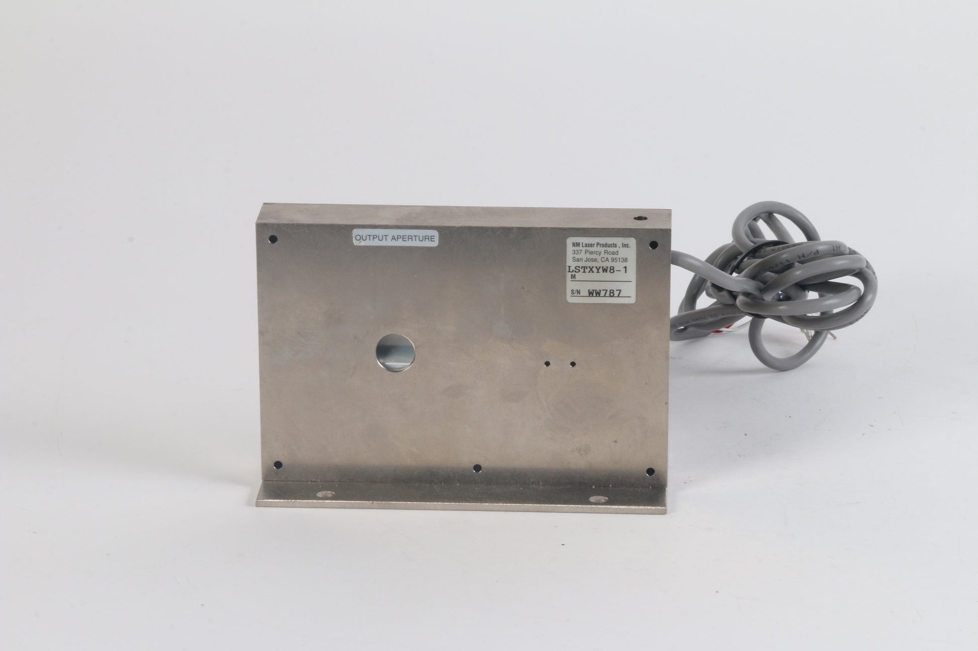 NM Laser Products LSTXYW8-1 Laser Input / Output Optic I/O Aperture Un ...