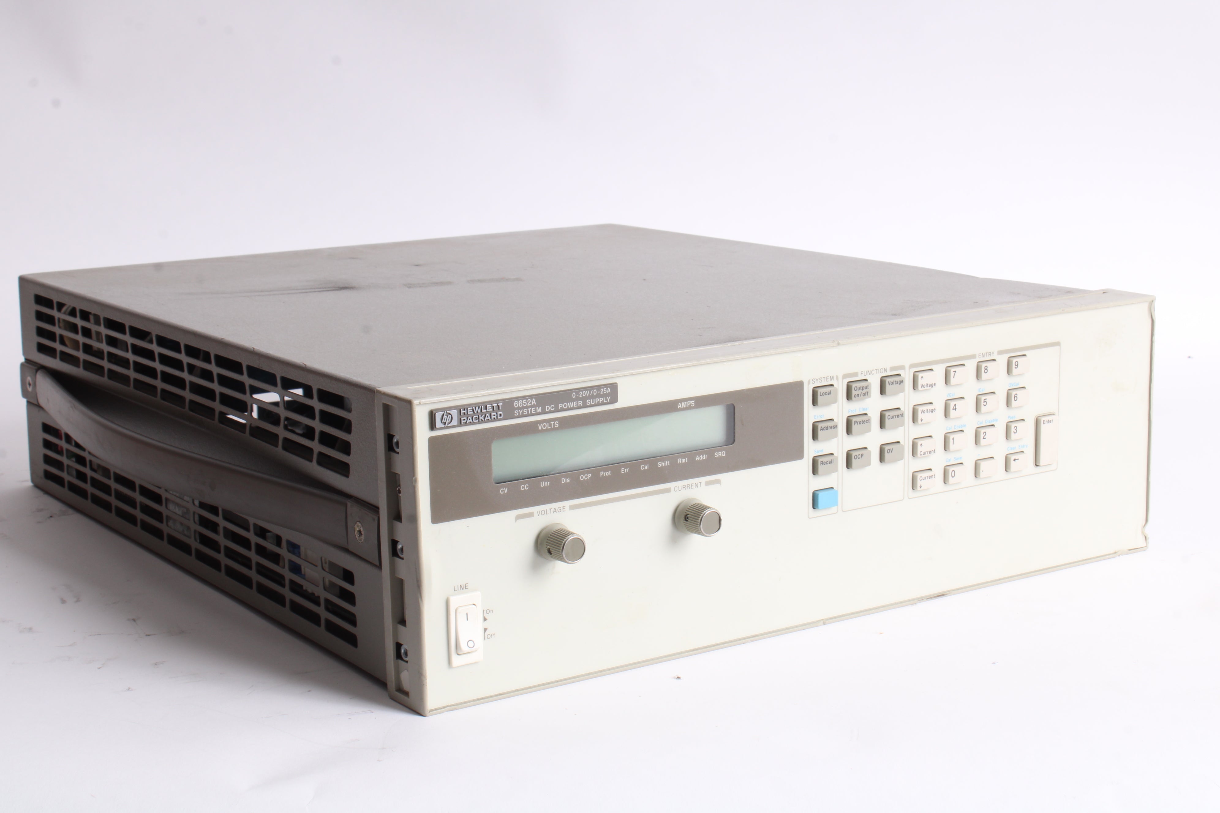 HP / Keysight / Agilent 6652A 0-20V / 0-25A DC Power Supply – NTC Tech