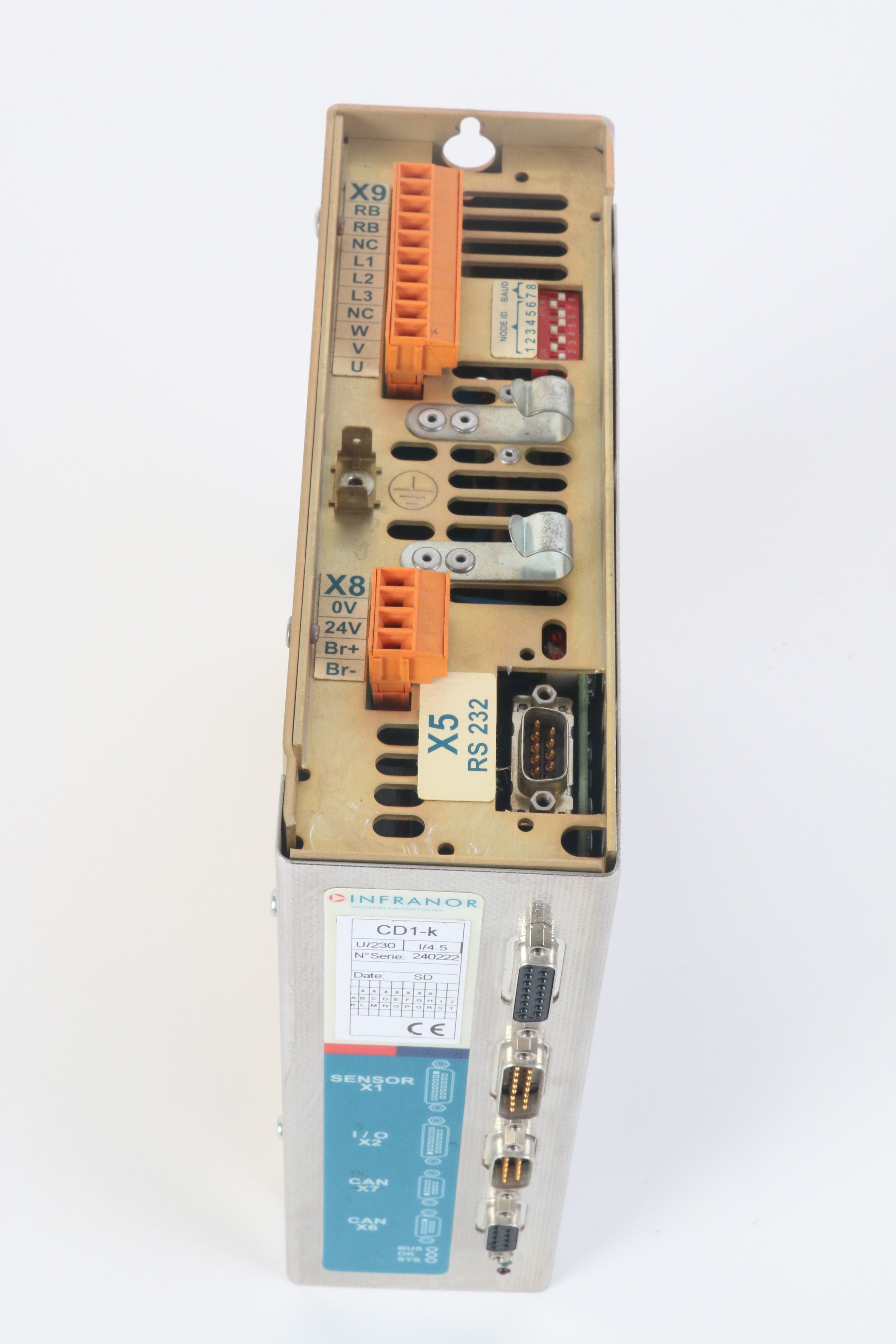 Infranor D9-U3Y CD1-K U/230 1/4.5 Controller – NTC Tech