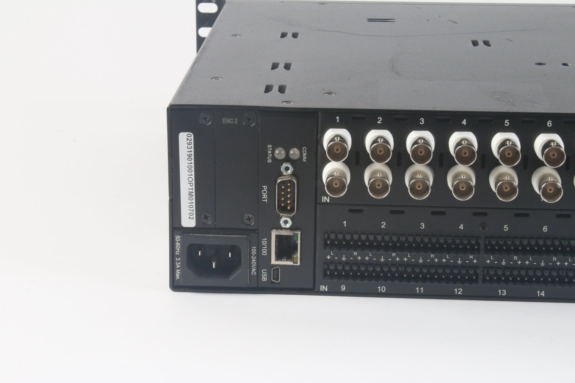 Autopatch Optima 2RU Matrix Switcher – NTC Tech