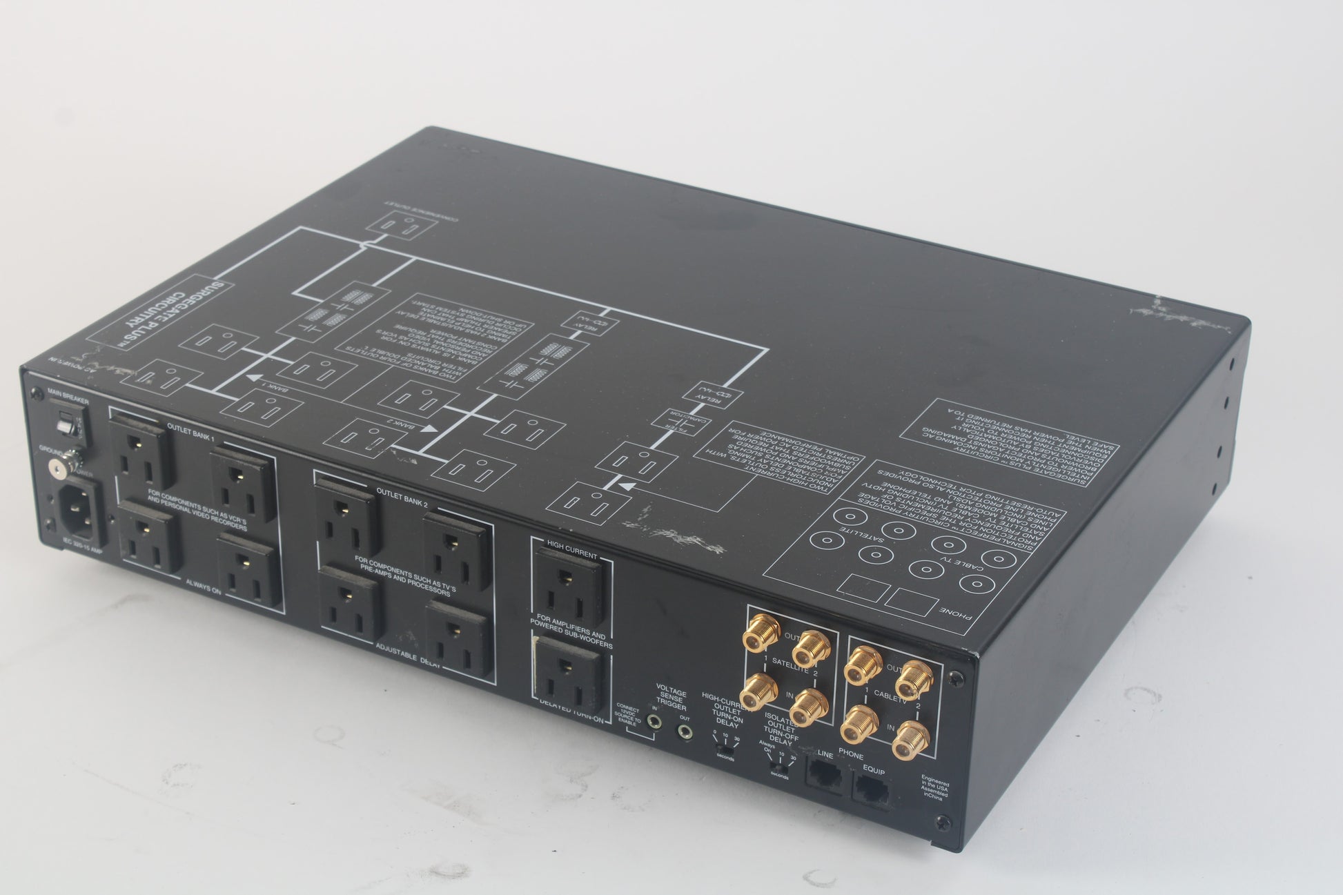 Panamax MAX 5300 Transient Voltage Line Conditioner Surge Suppressor ...