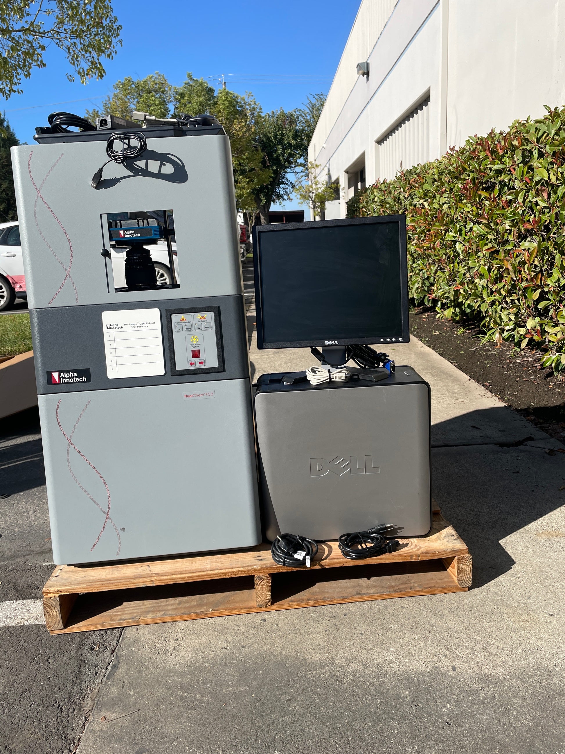 Alpha Innotech FluorChem FC2 Imaging System W/ Dell Optiplex 745 and A ...