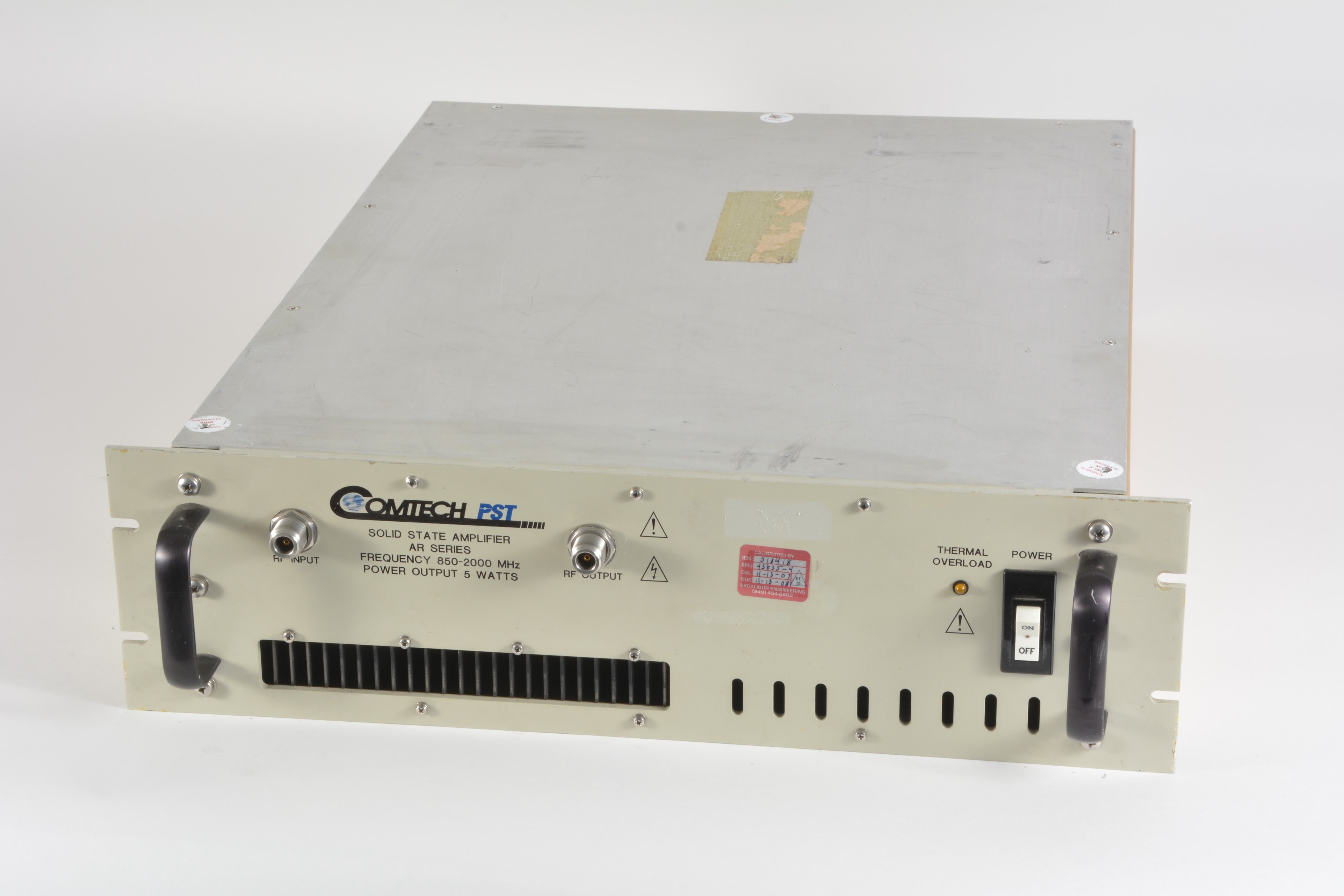 1x Comtech PST AR85729-5/5759A 850-2000MHz Solid State Amplifier – NTC Tech