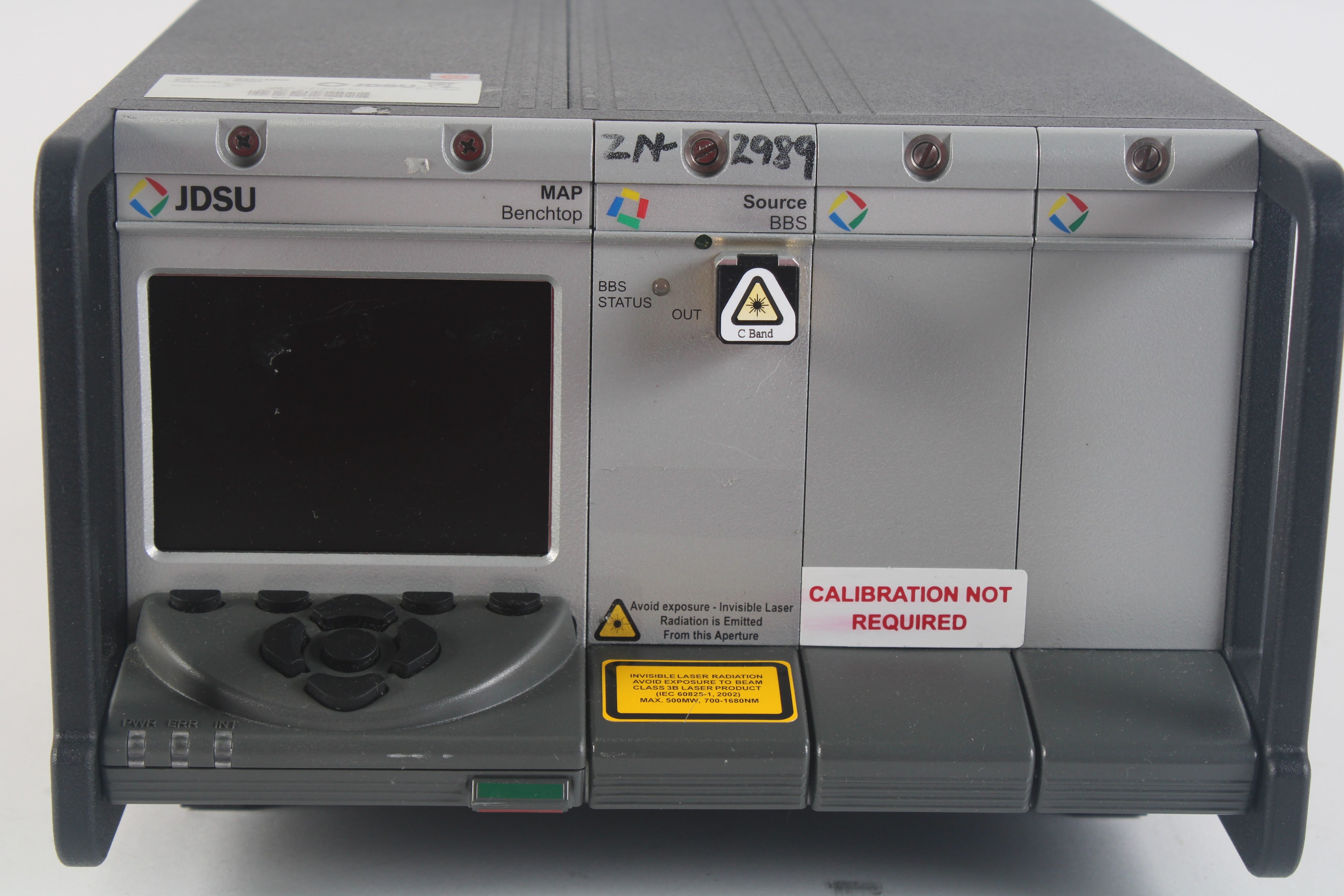 JDSU MAP+2B00 3 Module Benchtop Mainframe with 1x Source BBS Module ...
