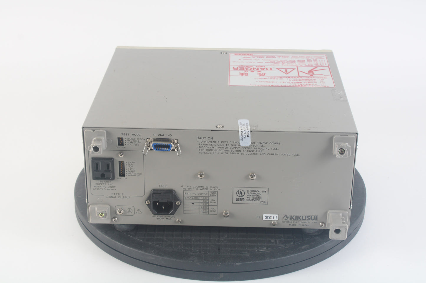 Kikusui TOS 5051 Withstanding Voltage Tester – NTC Tech