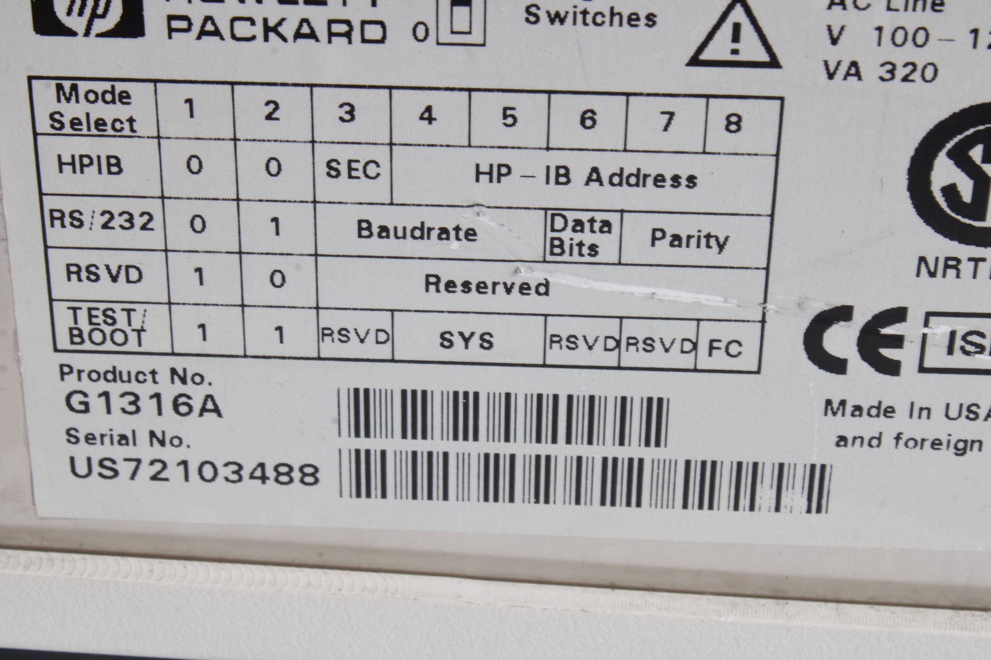 Agilent 1100 Series HPLC G1316A Column Compartment - Fair Condition ...