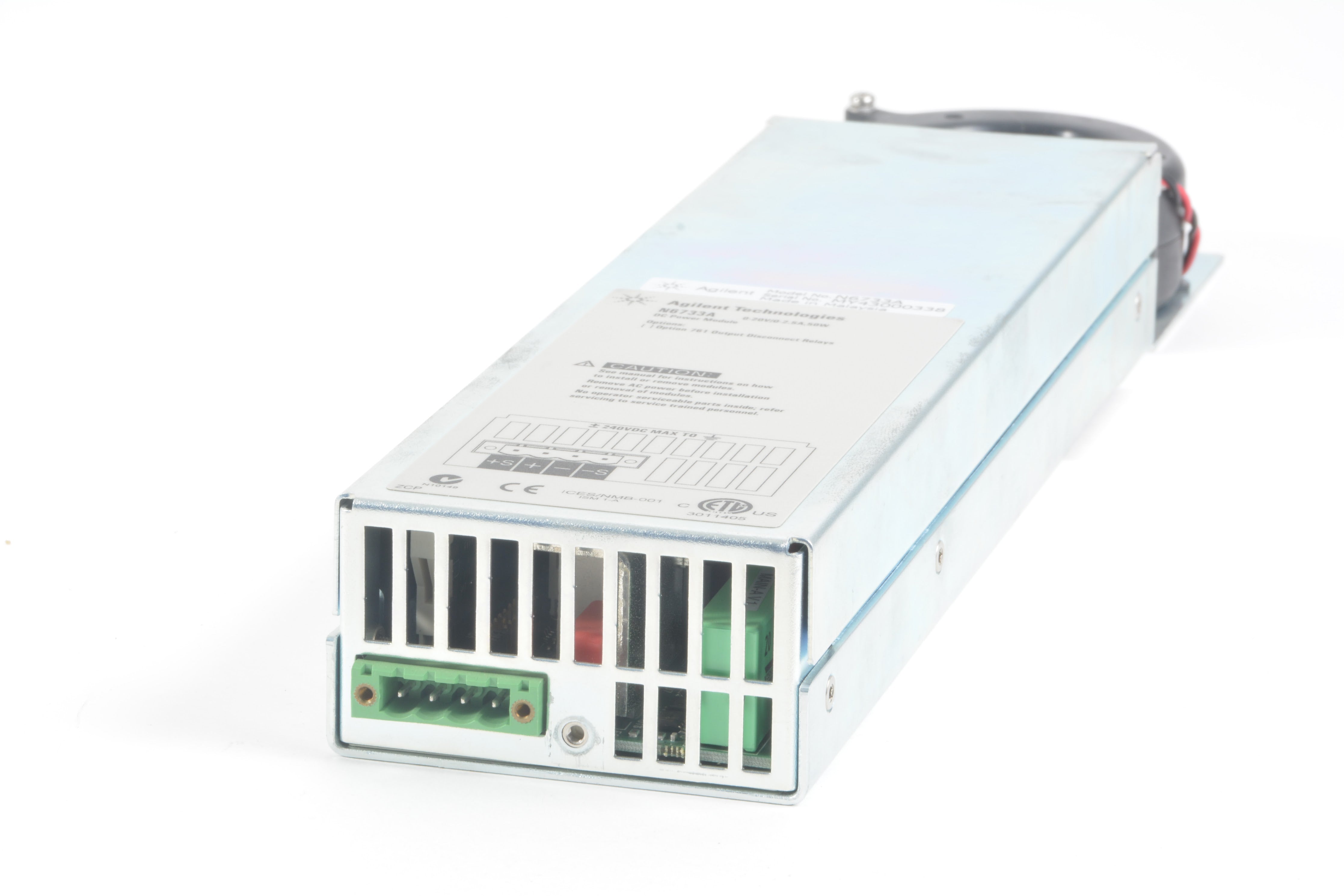 HP Agilent Keysight N6733A DC 20 V 2.5 A 50 W Power Module for N6700 N ...