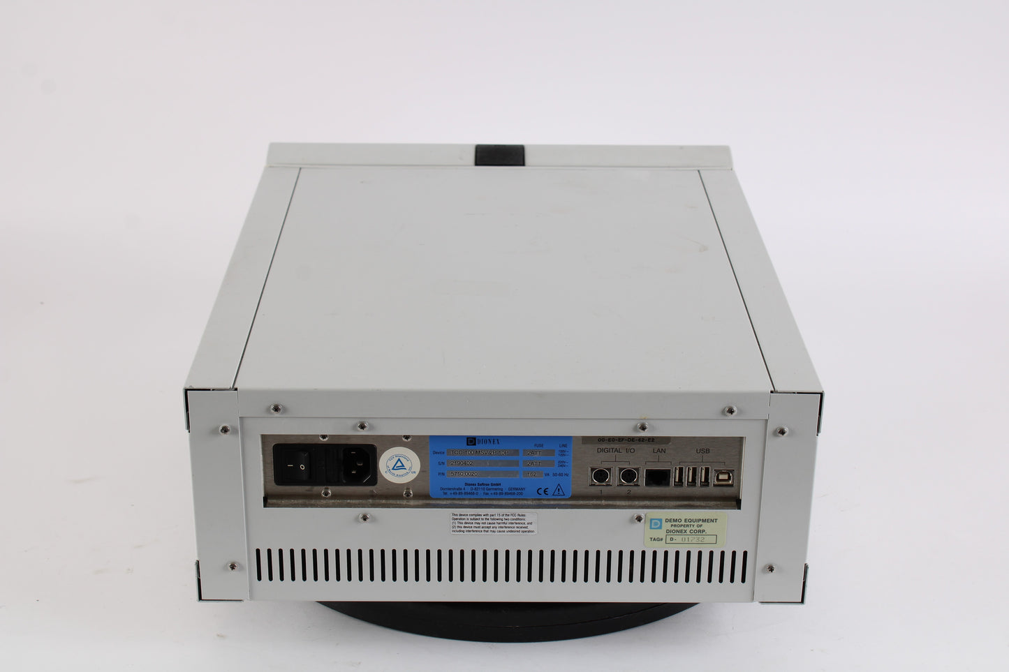 Dionex TCC-100 Thermostatted Column Compartment 5710.0020 – NTC Tech