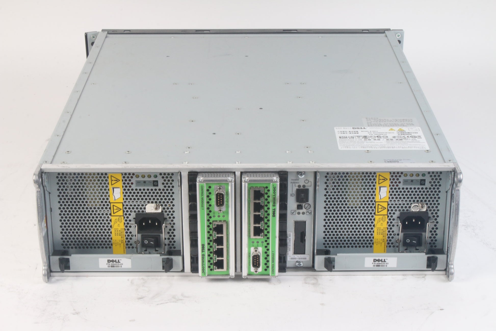 Dell EqaulLogic PS6000 16-Bay Storage Array 0944836-02 W/ 2x RNPR1 – NTC Tech