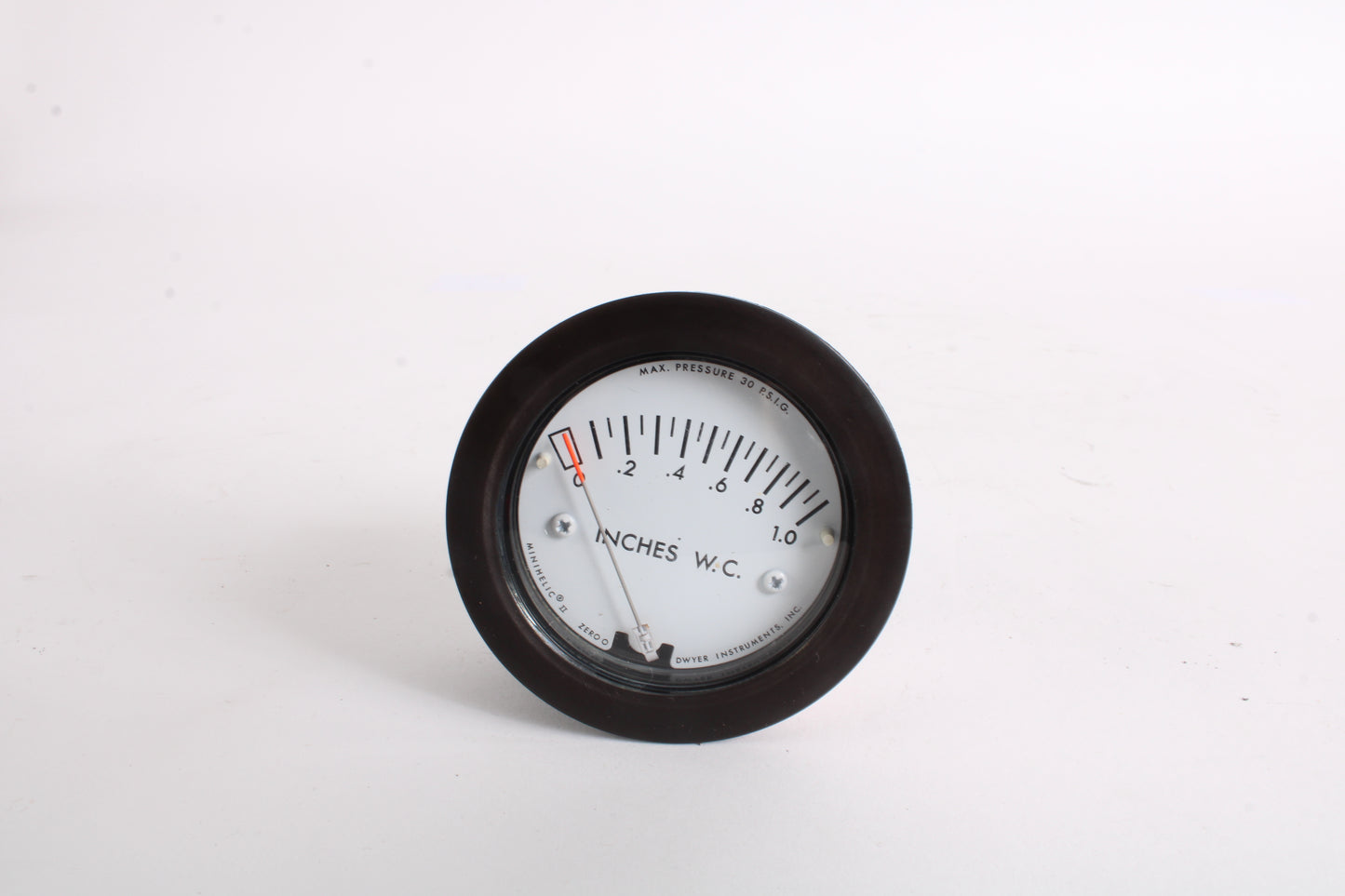 Dwyer 2-5001 Minihelic II Pressure Gauge 0-1" / 30 P.S.I.G Max – NTC Tech