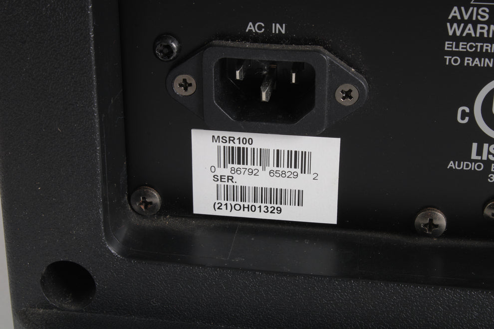 Yamaha MSR100 8" Powered Speakers (Pair) – NTC Tech