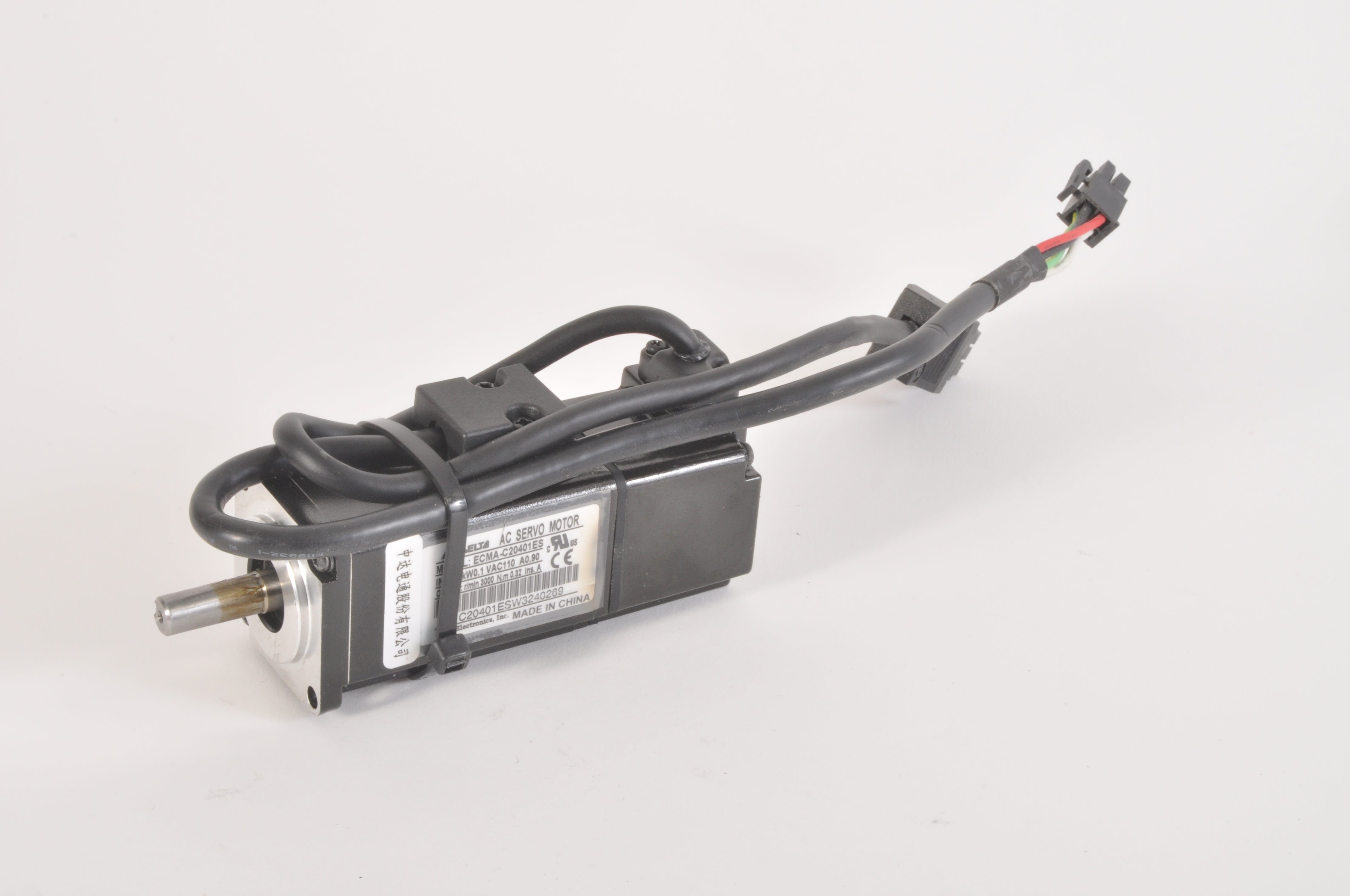 Delta ECMA-C20401ES AC Servo Motor - 0.1kW - 0.32 Nm – NTC Tech
