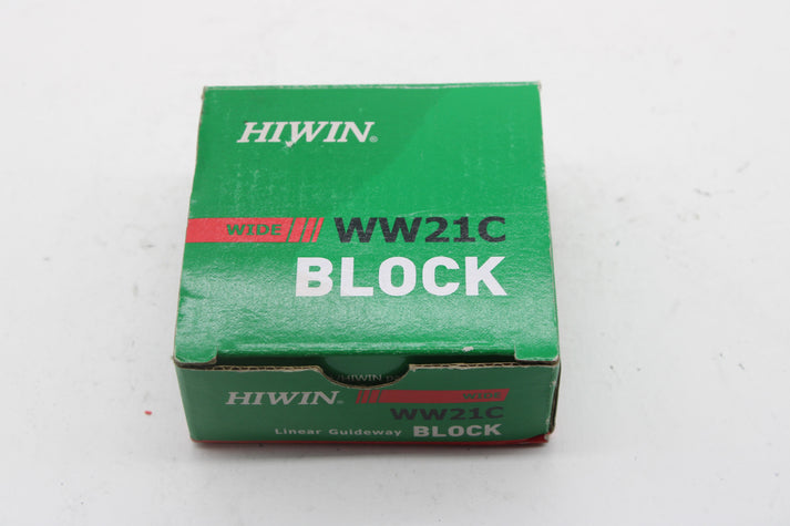 Hiwin WW21C Linear Guideway Block WEW21CC Z0 - NEW – NTC Tech