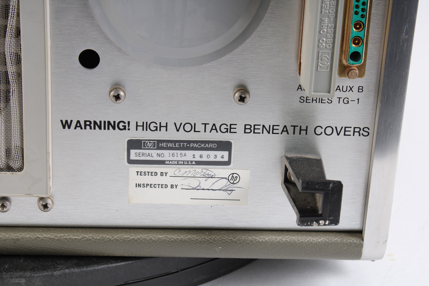 HP 141T Display with 8553L, 8552B Spectrum Analyzer Sections - AS IS ...