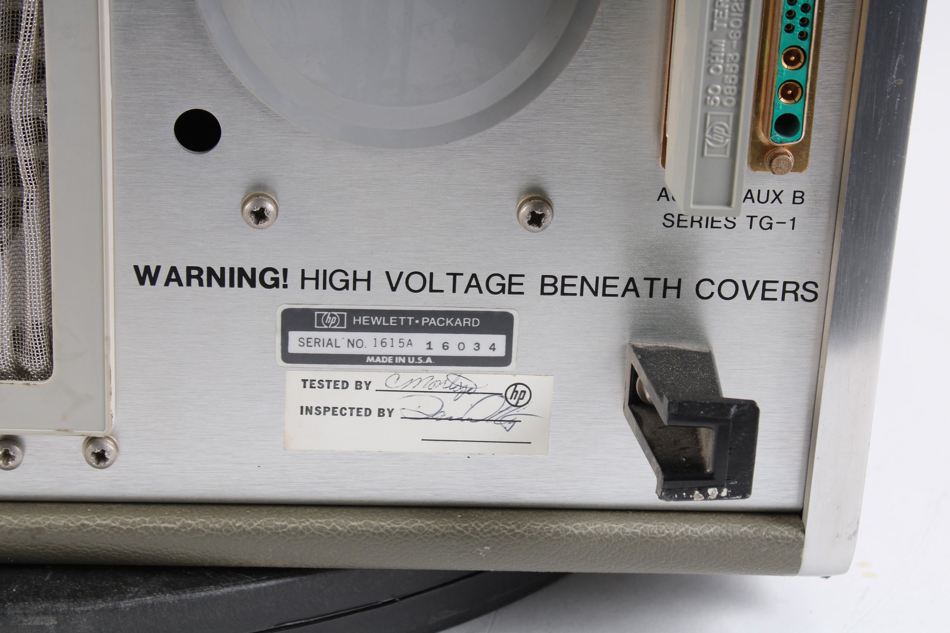 HP 141T Display with 8553L, 8552B Spectrum Analyzer Sections - AS IS ...