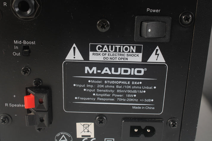 M-Audio Studiophile DX4 Powered Studio Monitor Speaker Pair – NTC Tech