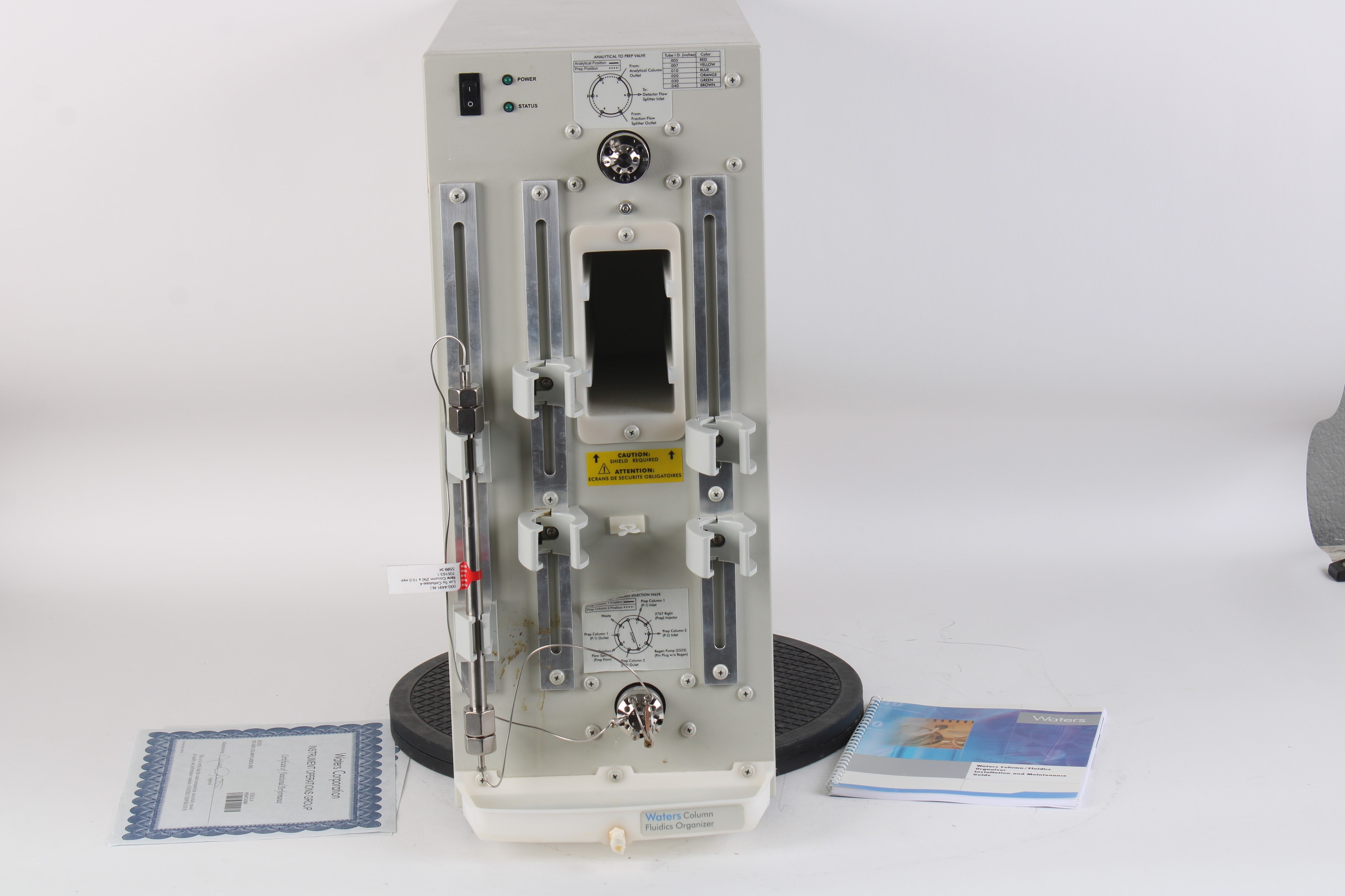 Waters 186003100 APC HPLC Column Fluidics Organizer With Accessories ...