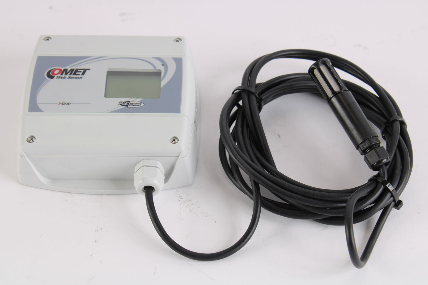 Comet T7611-4 Web Sensor With PoE Remote Thermometer Hygrometer Barome ...