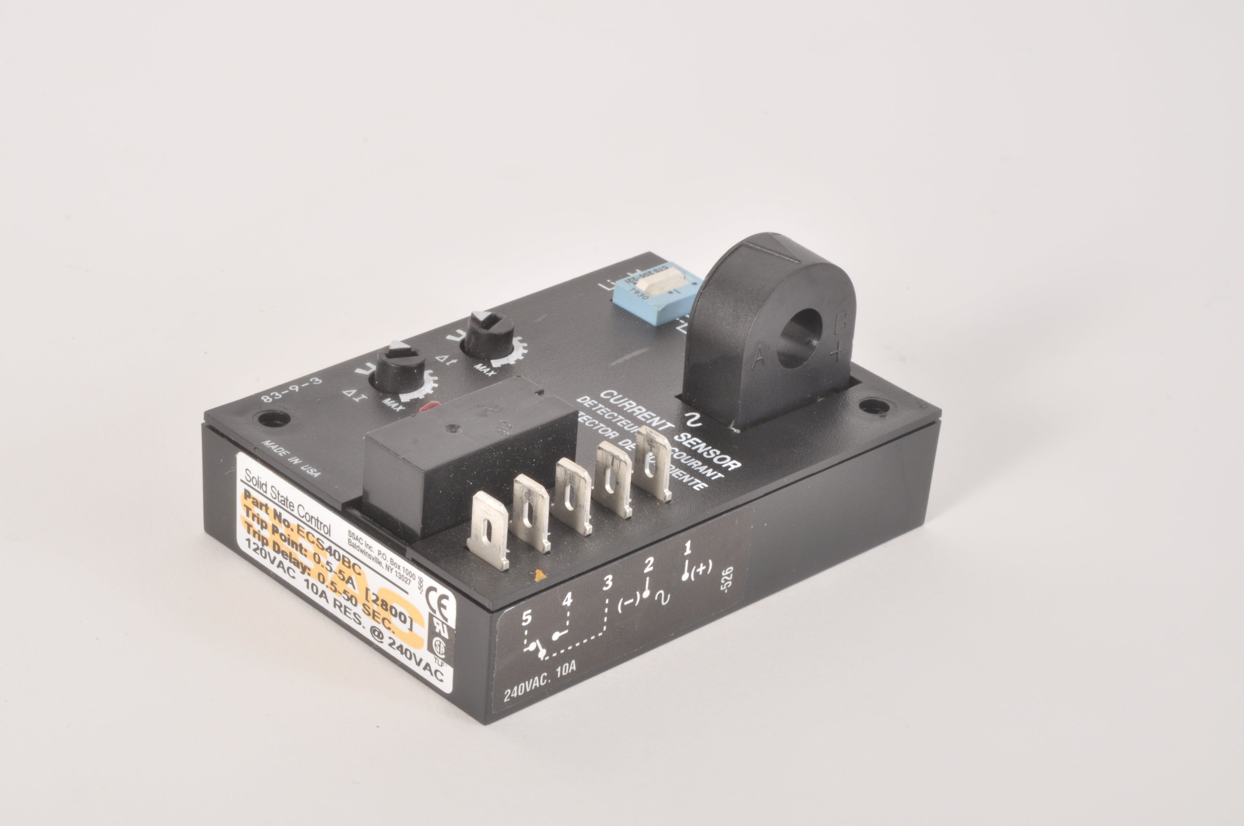 Solid State Control ECS40BC Current Sensor – NTC Tech