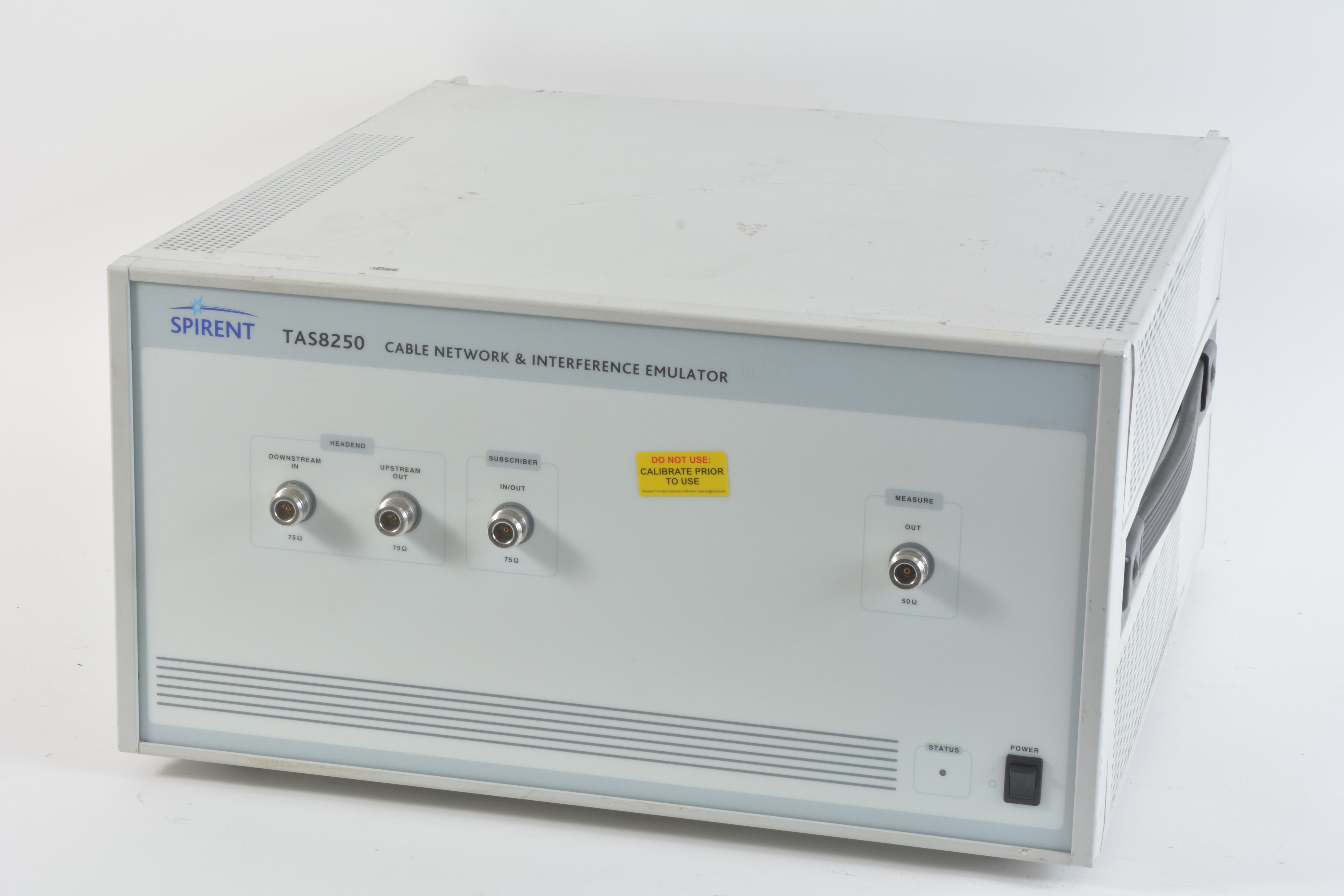 Spirent TAS 8250 Cable Network and Interference Emulator - TAS8250A ...