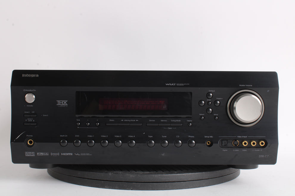Integra DTR-7.7 A/V Surround Sound Stereo Receiver Amplifier – NTC Tech
