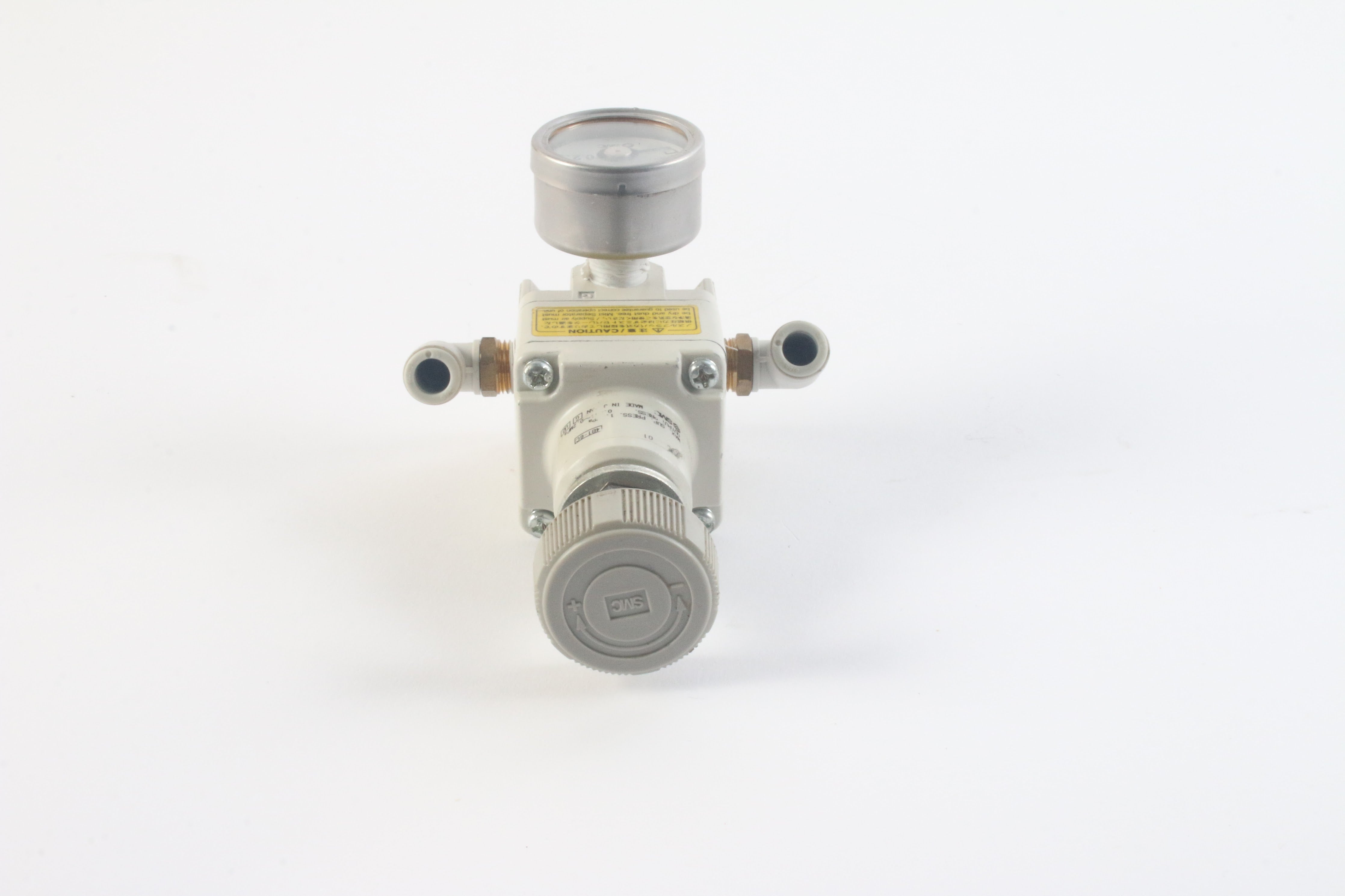 SMC 4B1-6C Regulator W/ 0-0.2 Gauge – NTC Tech