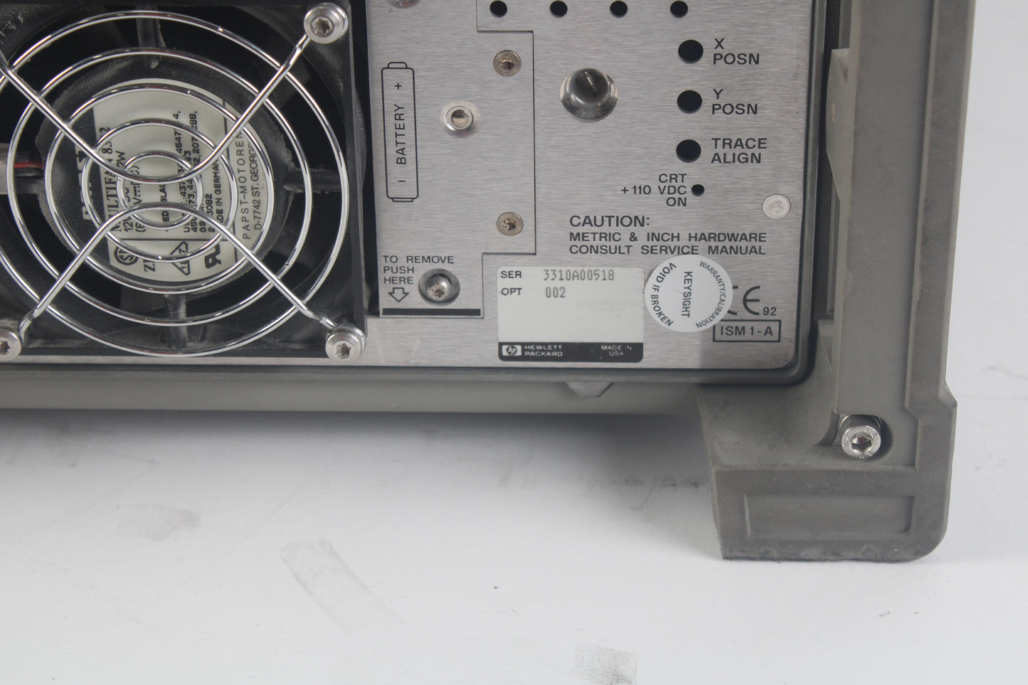 HP / Agilent / Keysight 8560E RF Spectrum Analyzer 30Hz-2.9GHz 002 Tra ...