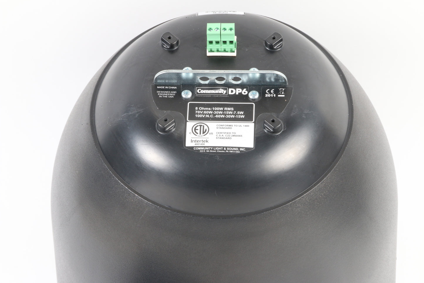 Community DP6 Pendant Speaker – NTC Tech