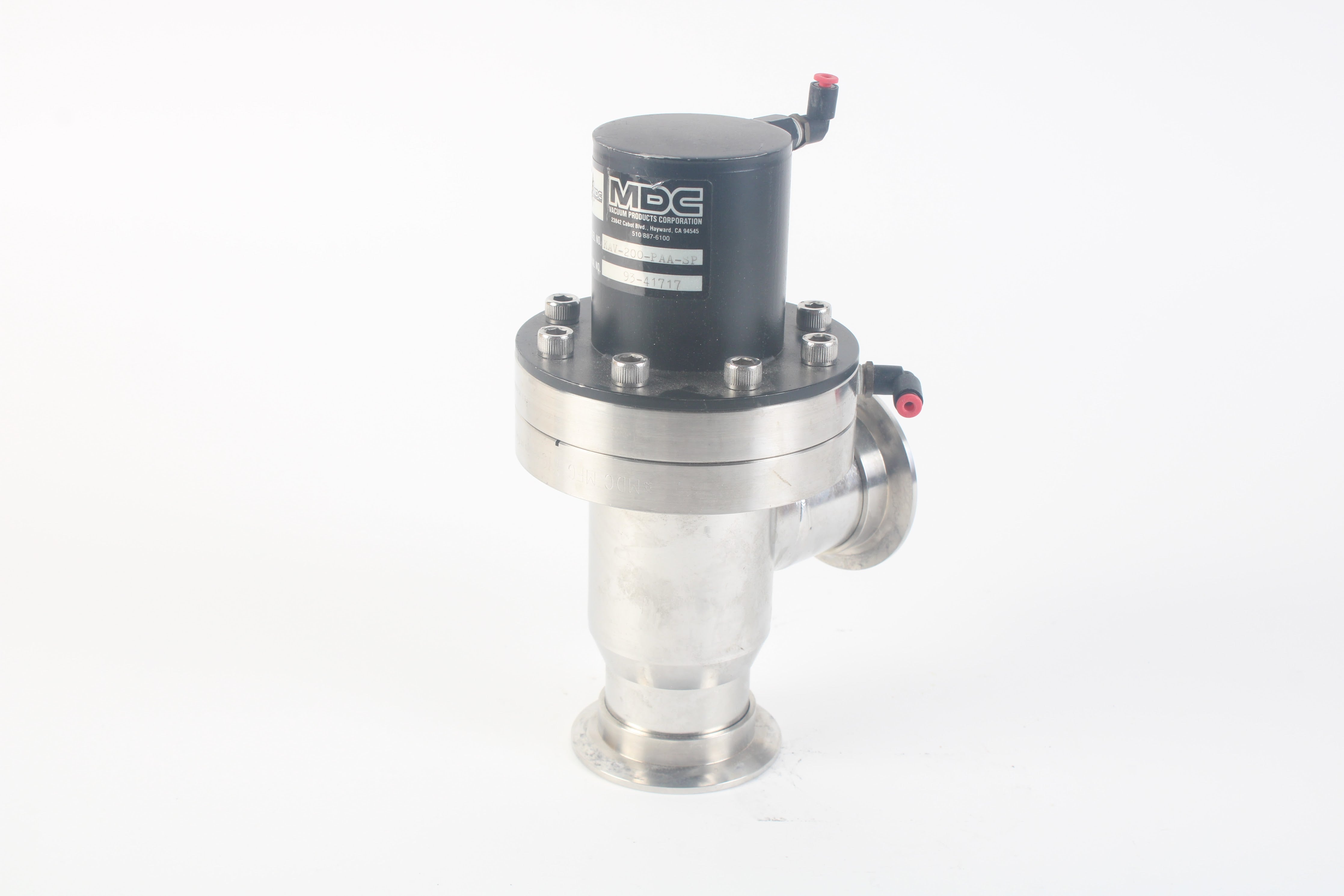 MDC KAV-200-PAA-SP Vacuum Valve - Inner Diameter 1-3/4 – NTC Tech