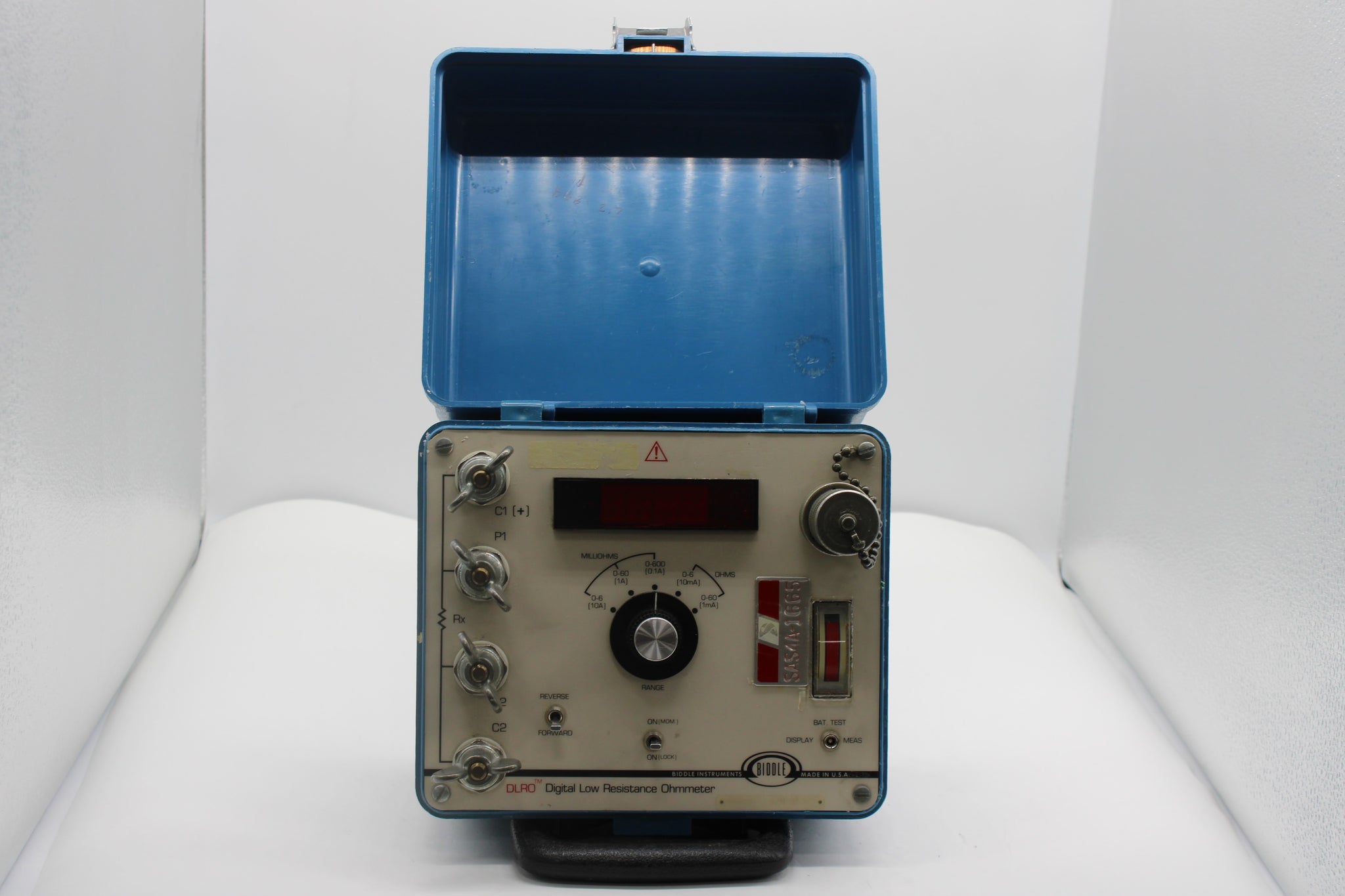 Biddle 247000 DLRO Digital Low Resistance Ohms Meter – NTC Tech